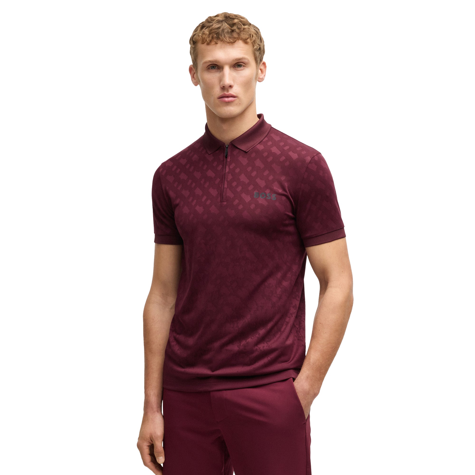 BOSS Phillix TOC JQ Polo Shirt SU25 - Port Royale 614 - 50538106-614 - Function18 | Restrictedgs