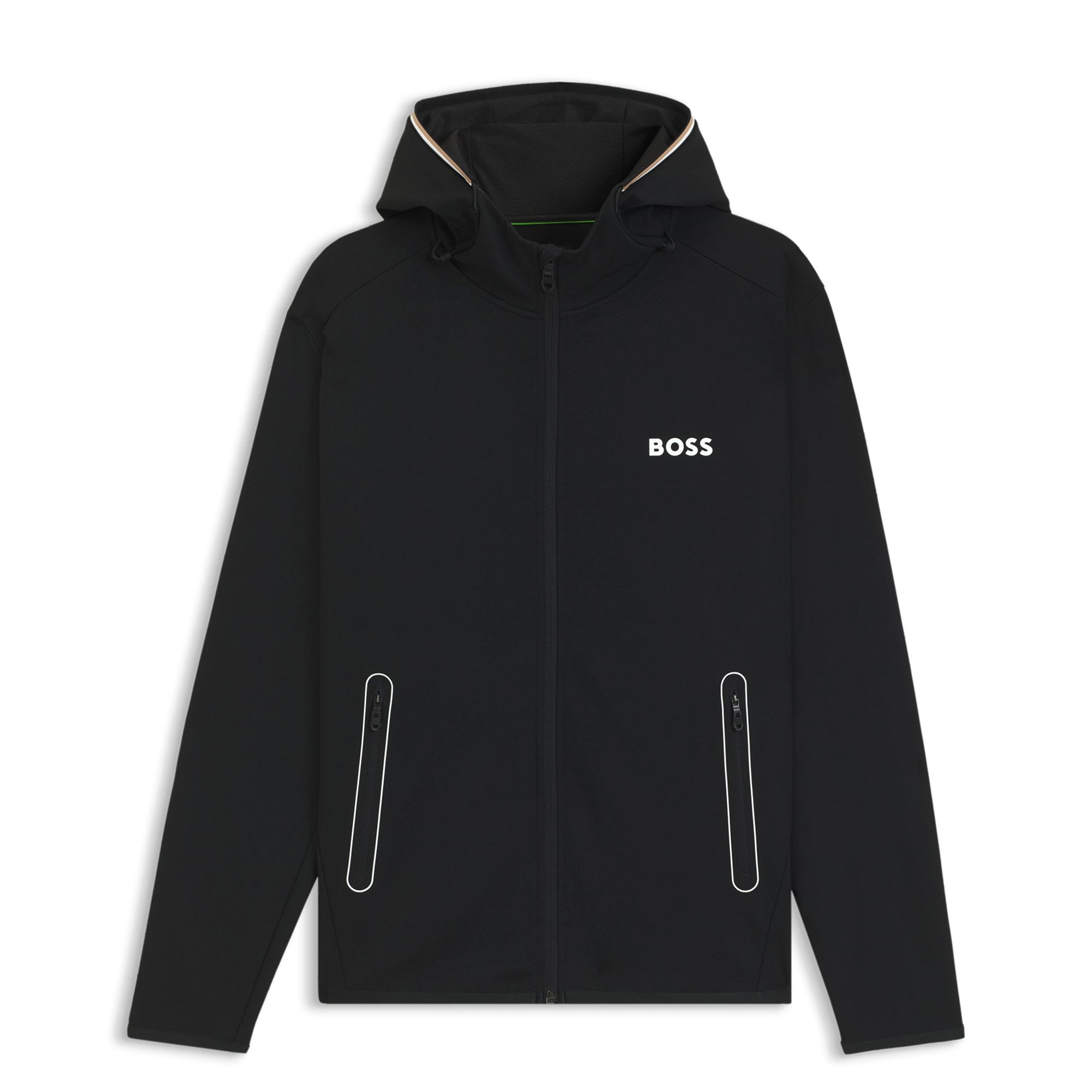 BOSS Sicon TOC Active Full Zip Hoodie WI25 - Black 001 - 50542948-001 - Function18