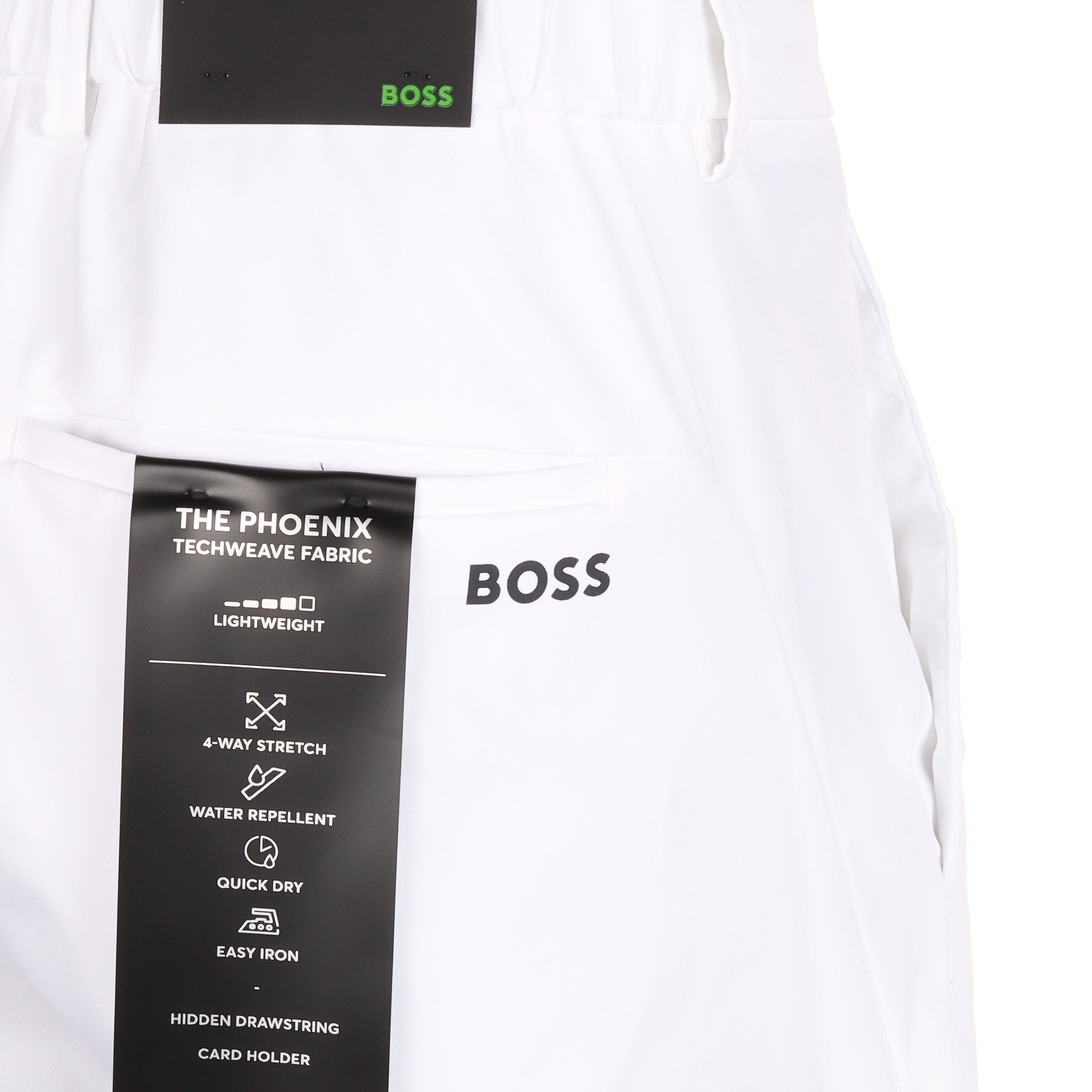 BOSS T Phoenix Reg Golf Trousers SP25 White 100 50495488 100 Function18