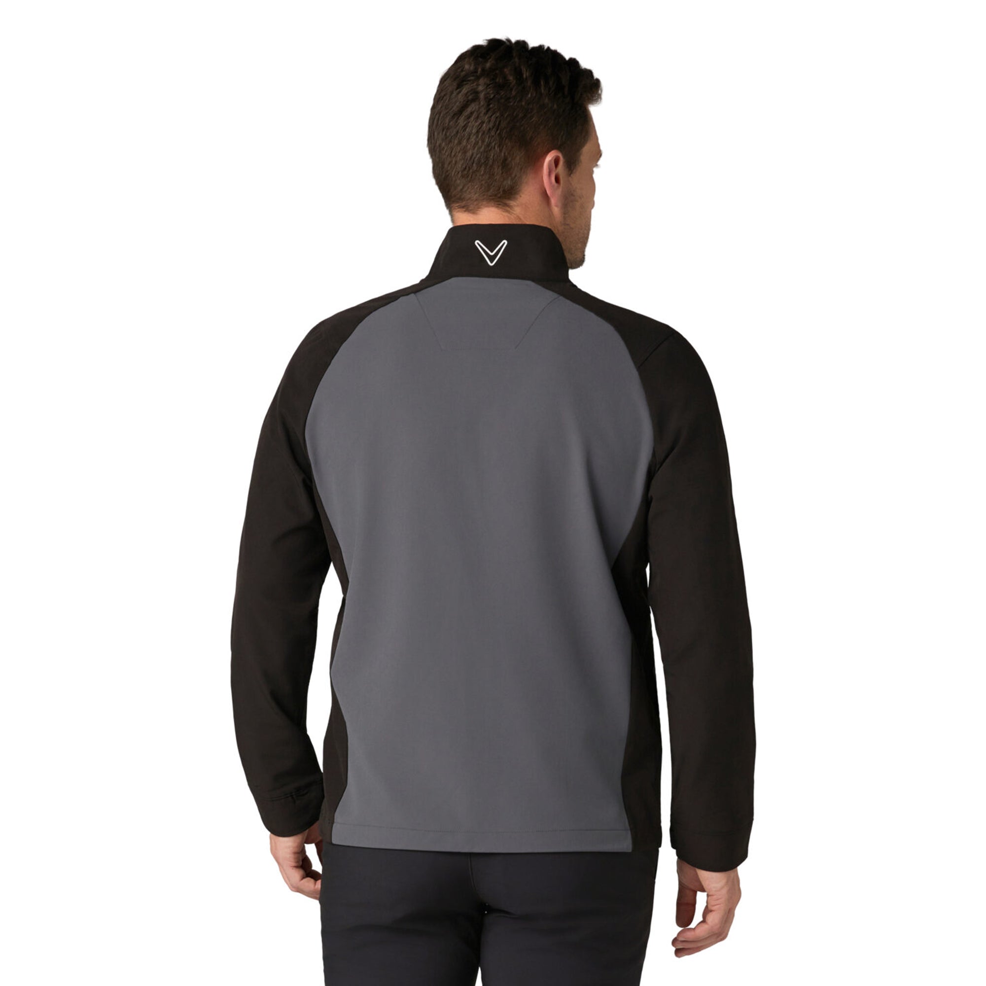 Callaway Golf 1/4 Zip Wind Jacket - Caviar 002 - CGRFF0E2-002 - Function18