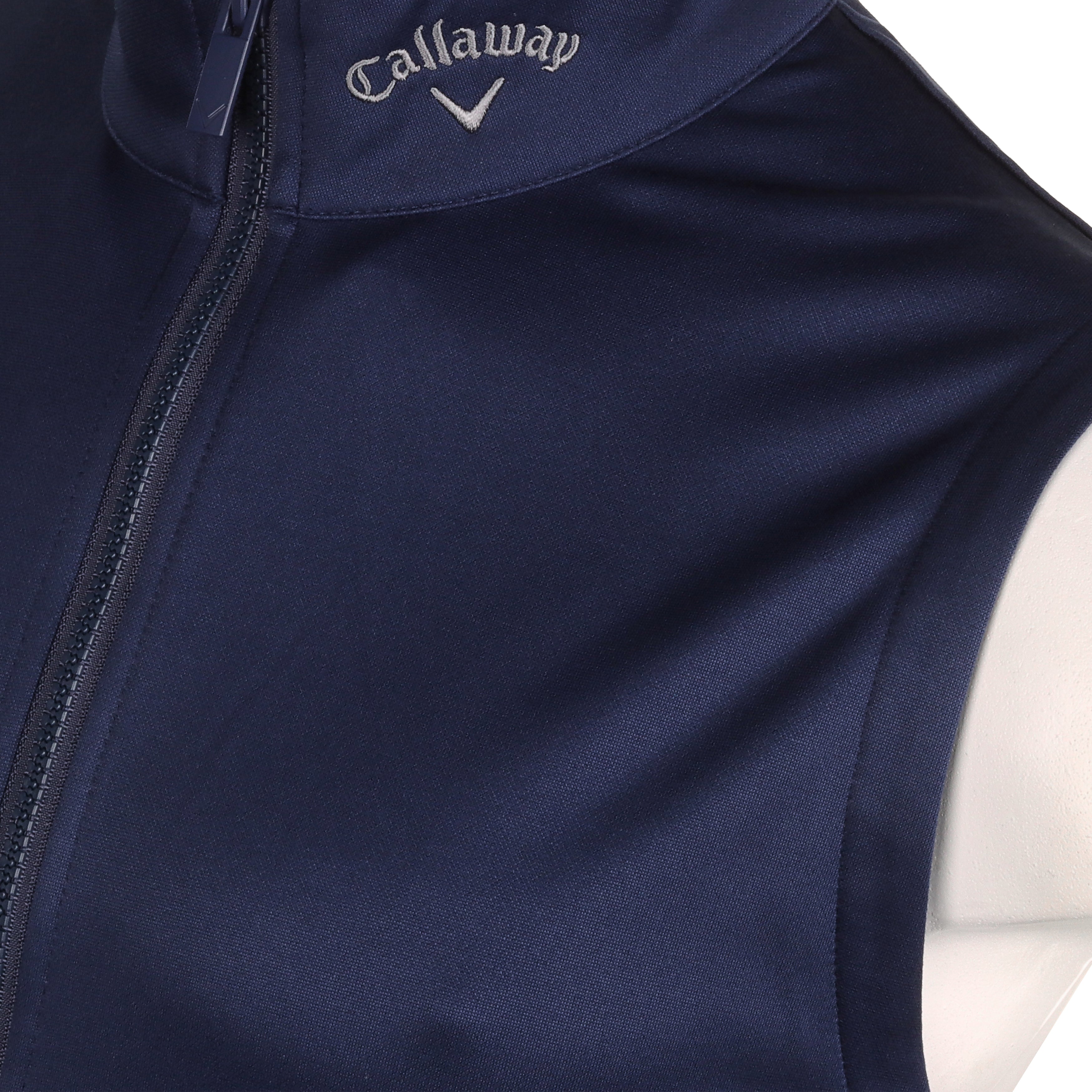 Callaway Golf 3 Chev Full Zip Vest CGKSE0F1 Peacoat 410 & Function18