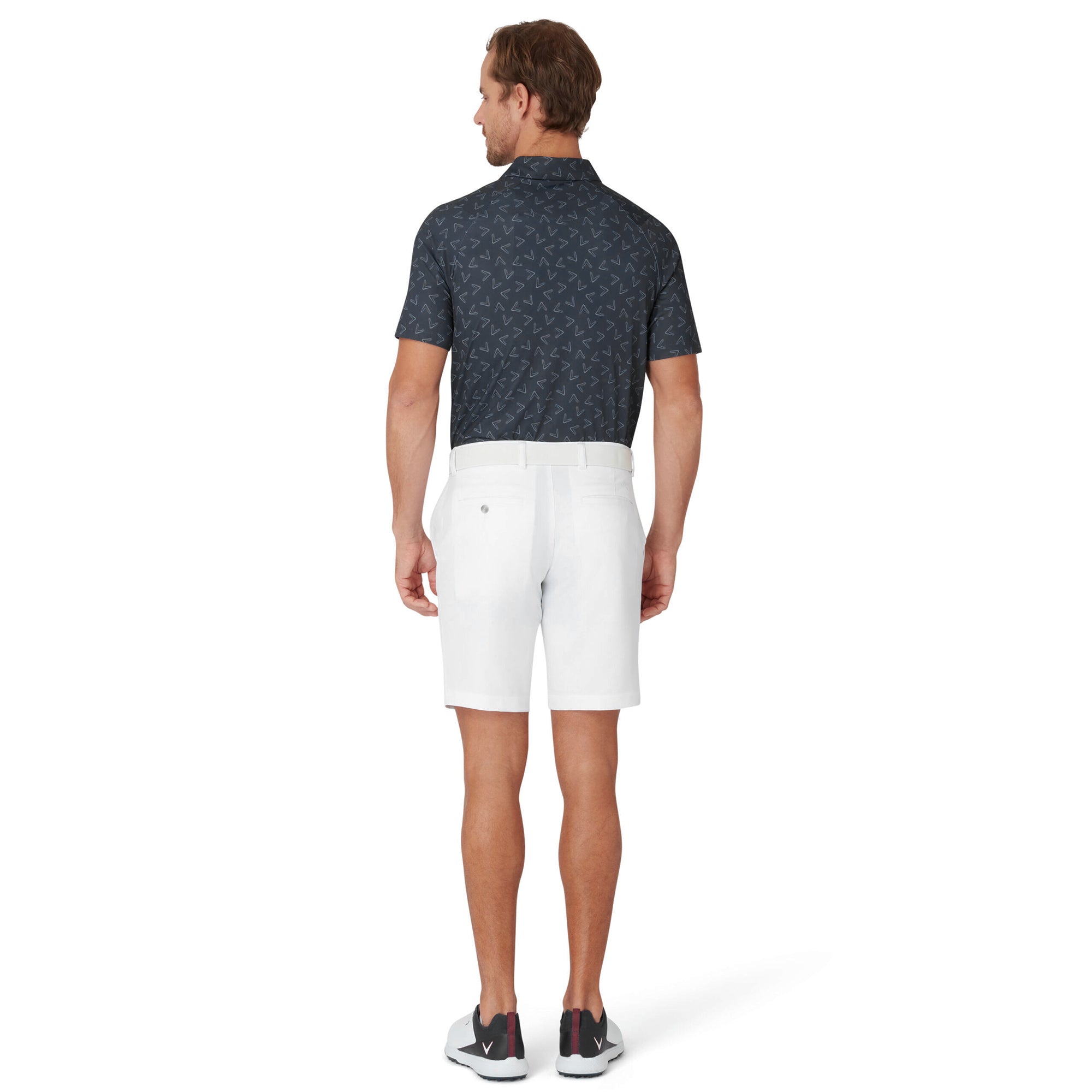 Callaway Golf All Over Large Chev Print Shirt - Caviar 002 - CGKSF0B7 ...