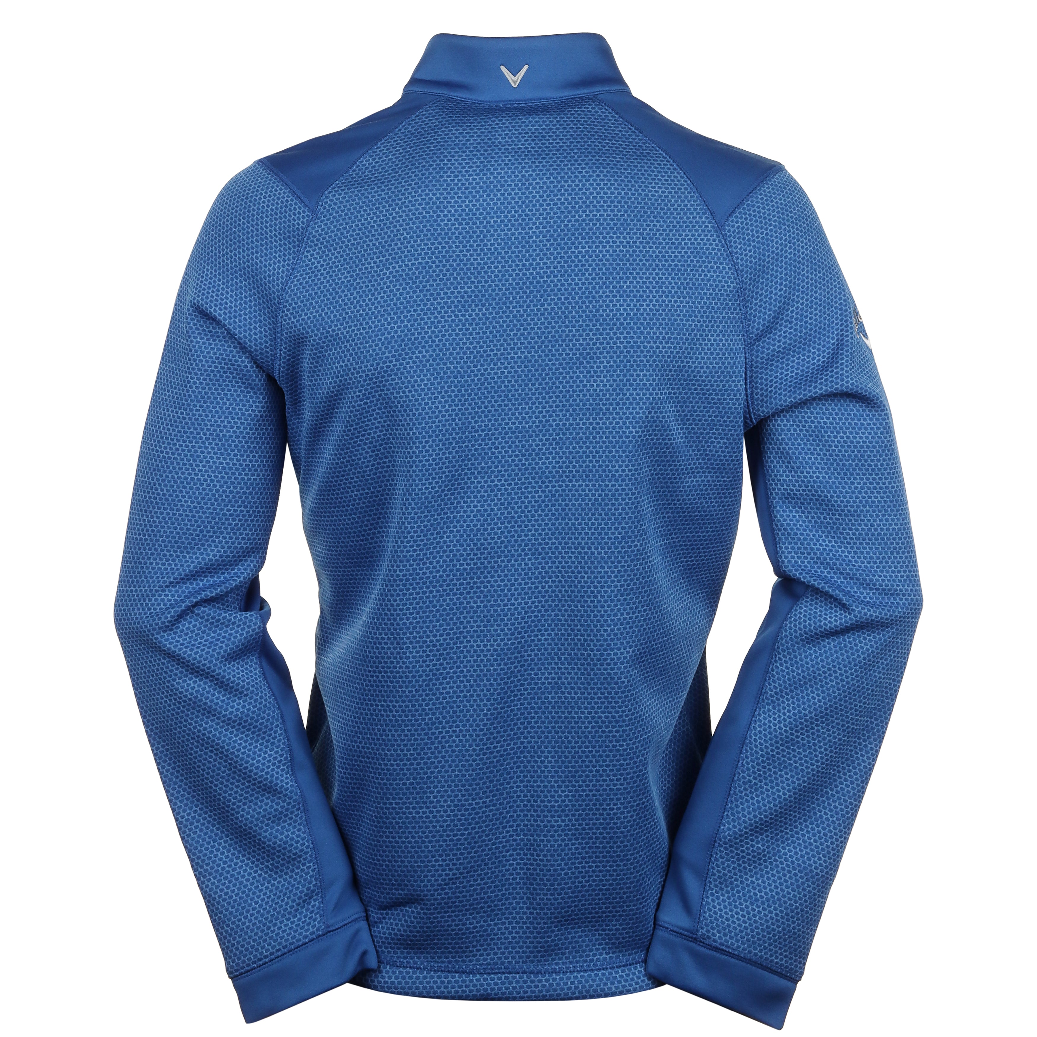 Callaway Golf Hex Fleece 1/4 Zip CGKFD040 Galaxy Blue Heather 448 ...