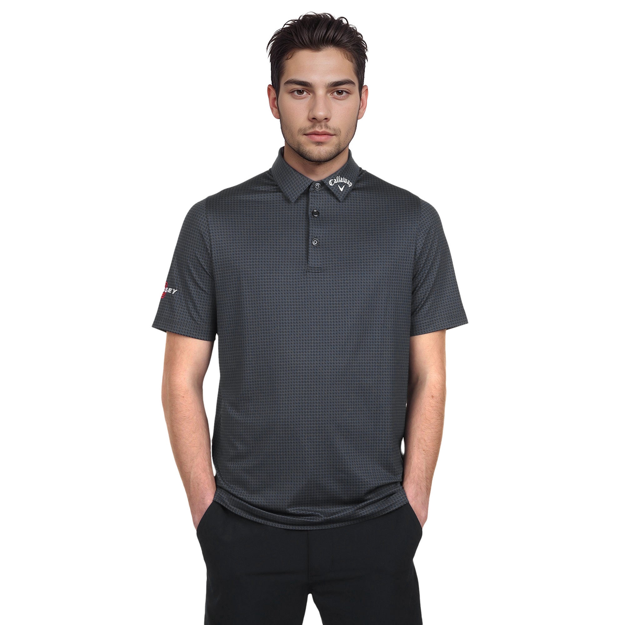 Callaway Golf Odyssey Print Shirt - Caviar 002 - CGKSF0B3-002 - Function18