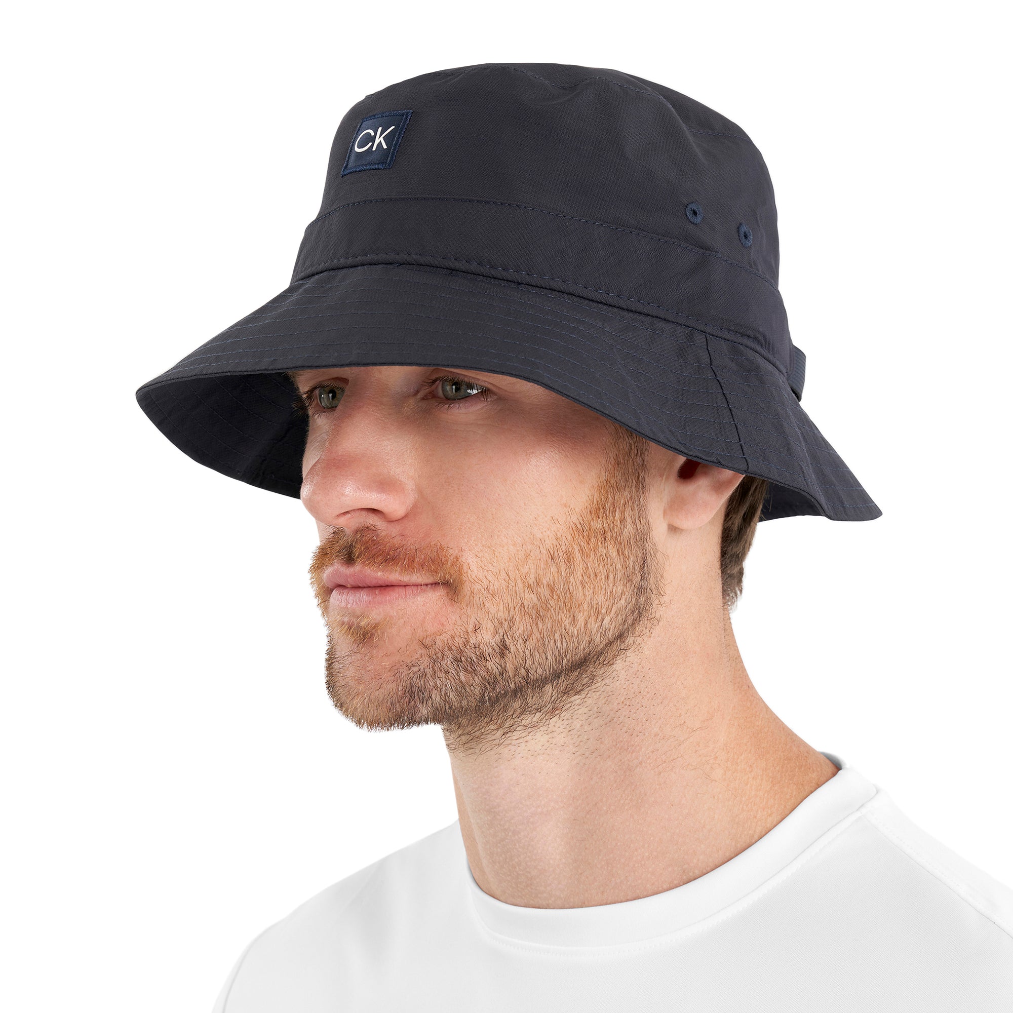 Calvin Klein Golf Delaware Bucket Hat - Navy - CKMS25954-Navy - Function18
