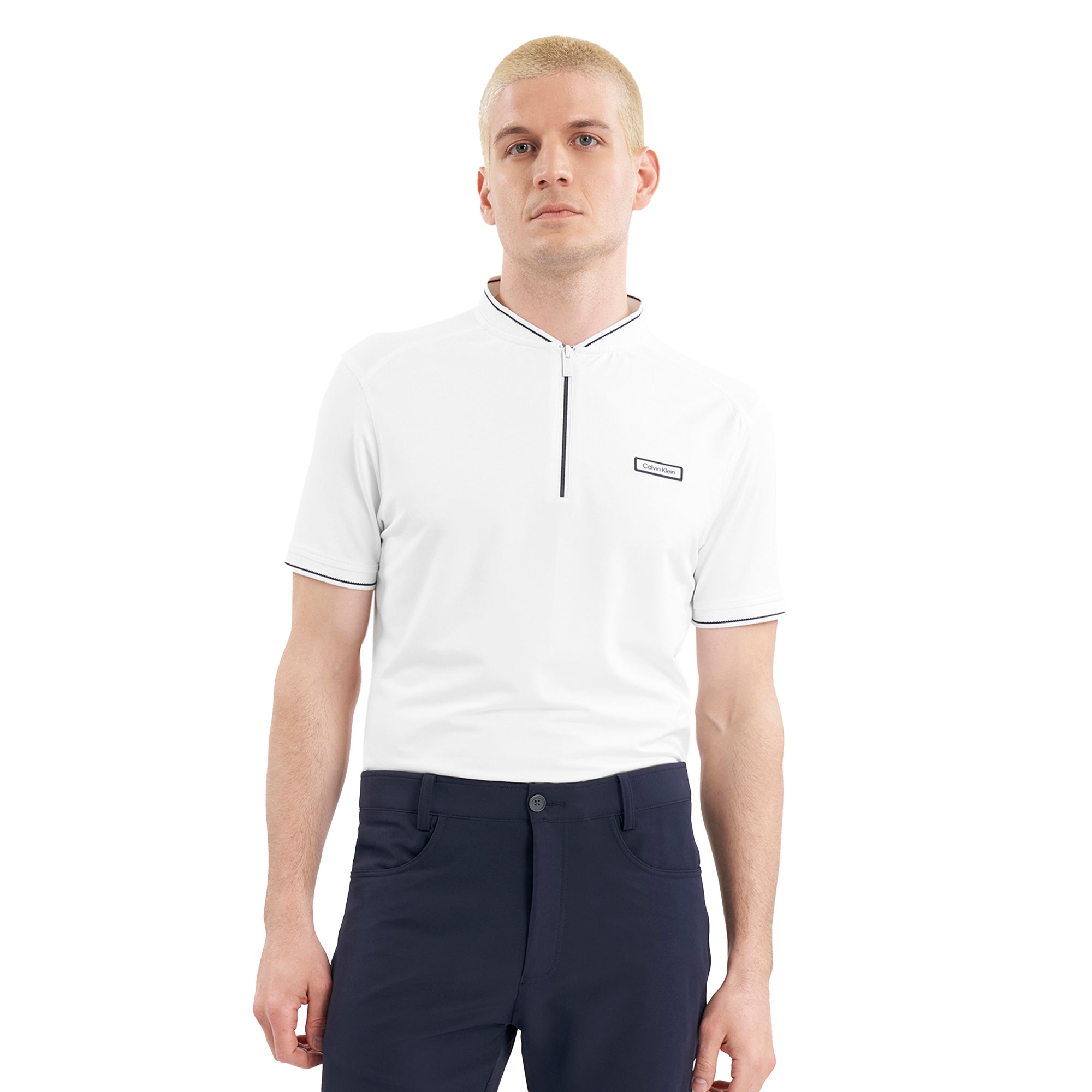 Calvin Klein Golf Denton Blade Shirt - White - CKMS25944-White - Function18