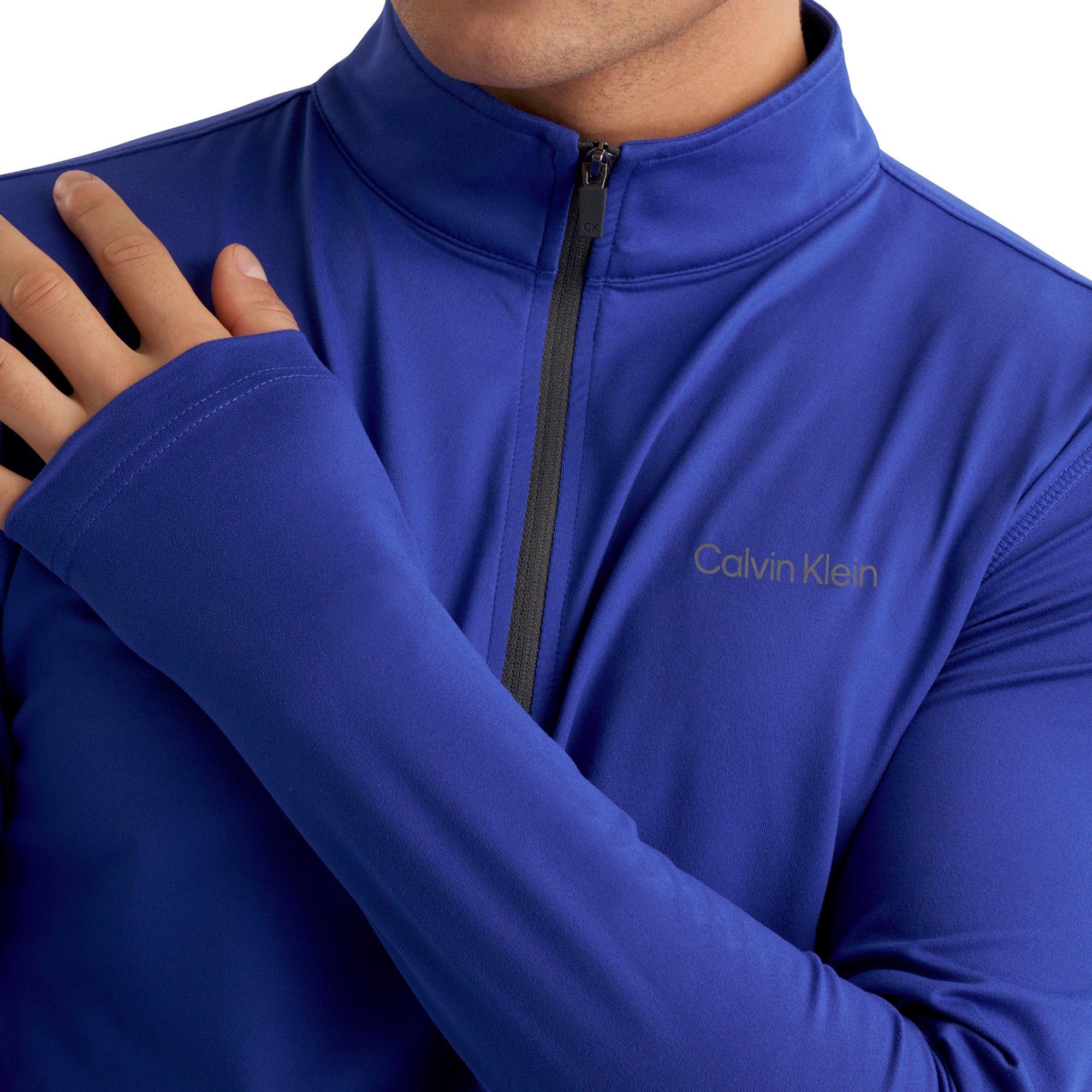 Calvin Klein Golf Newport 1/2 Zip - French Blue - C9924-French Blue ...