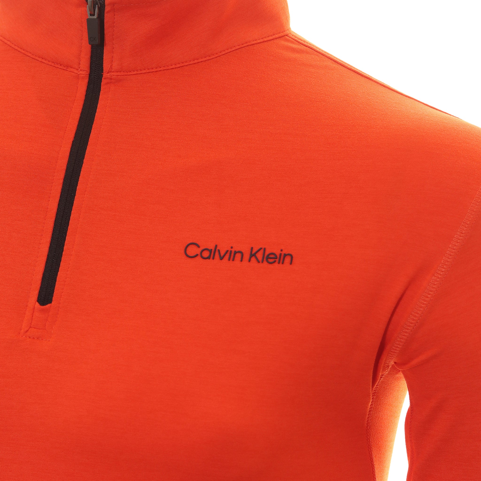 Calvin Klein Golf Newport 1/2 Zip C9924 Spicy Orange Marl | Function18