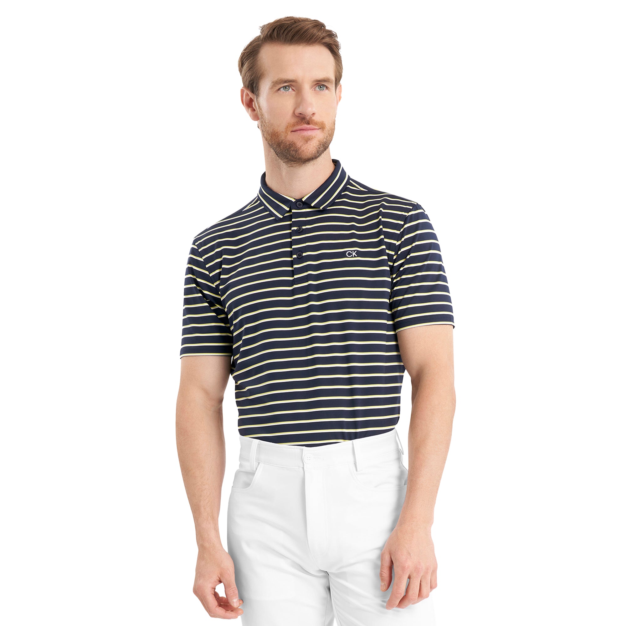 Calvin Klein Golf Winchester Shirt - Navy - CKMS25942-Navy - Function18 ...