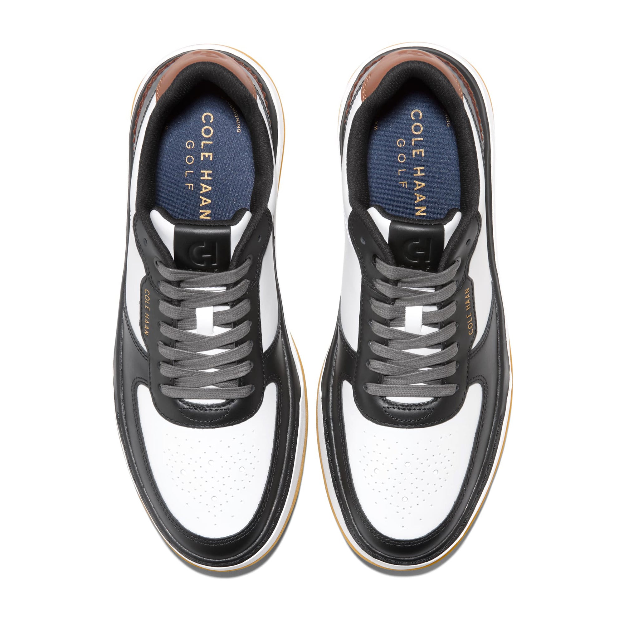 Cole Haan GrandPro Crossover Golf Shoes - White/Black - C42384 - Function18