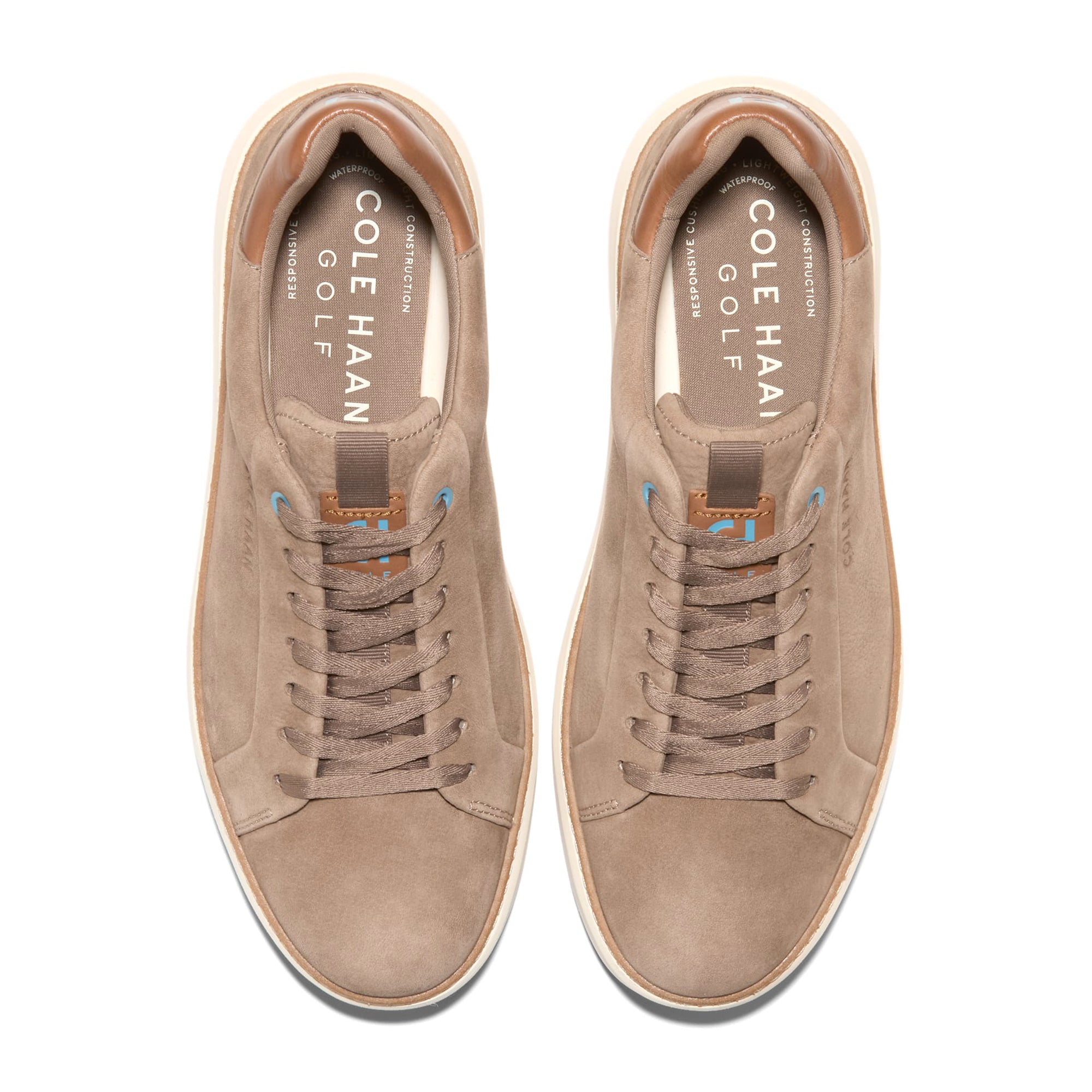 Cole Haan GrandPro Topspin Golf Shoes - Irish Coffee/Golden Honey ...