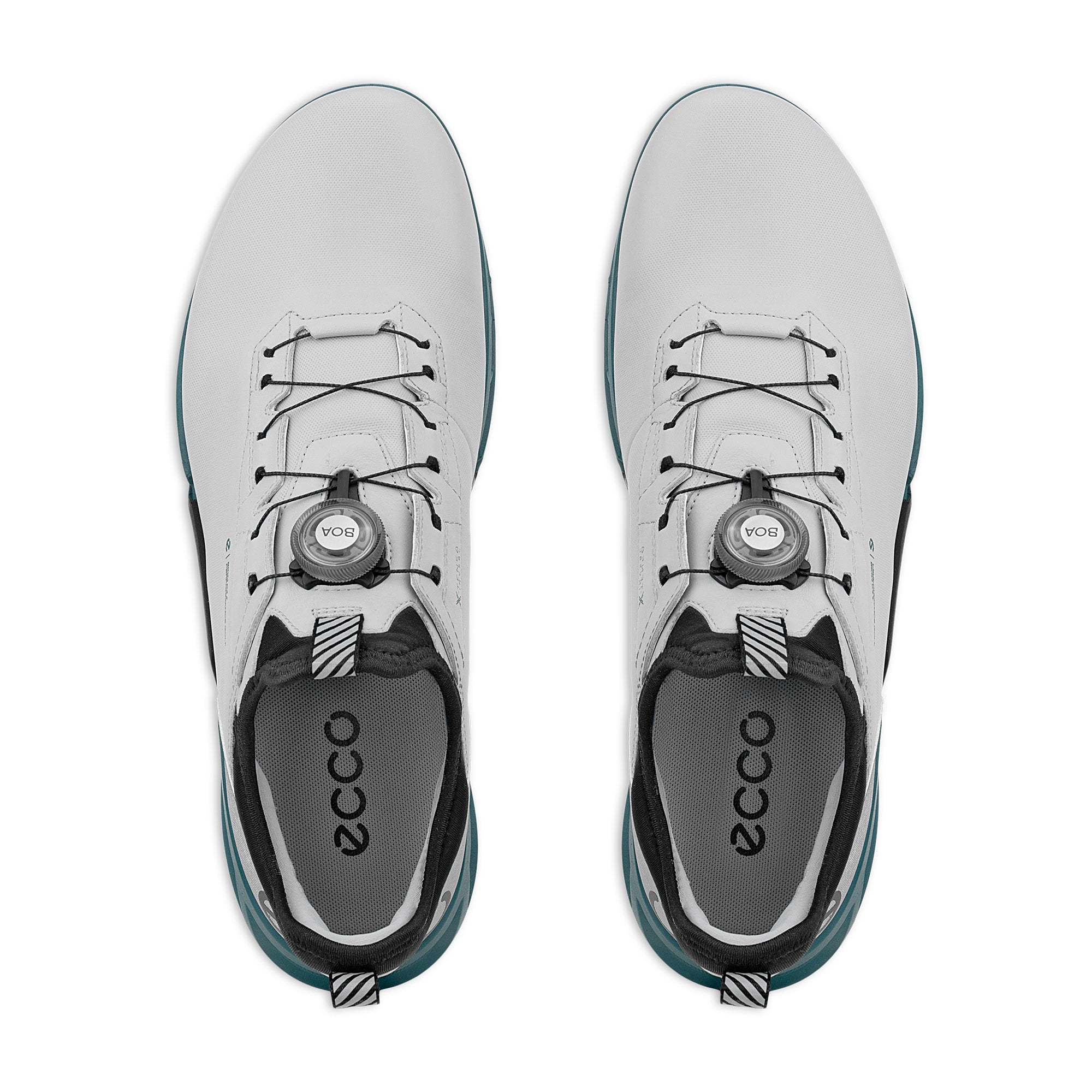 Ecco Biom C4 Gore-Tex BOA Golf Shoes - White/Bay Green 60912 - 130424 ...