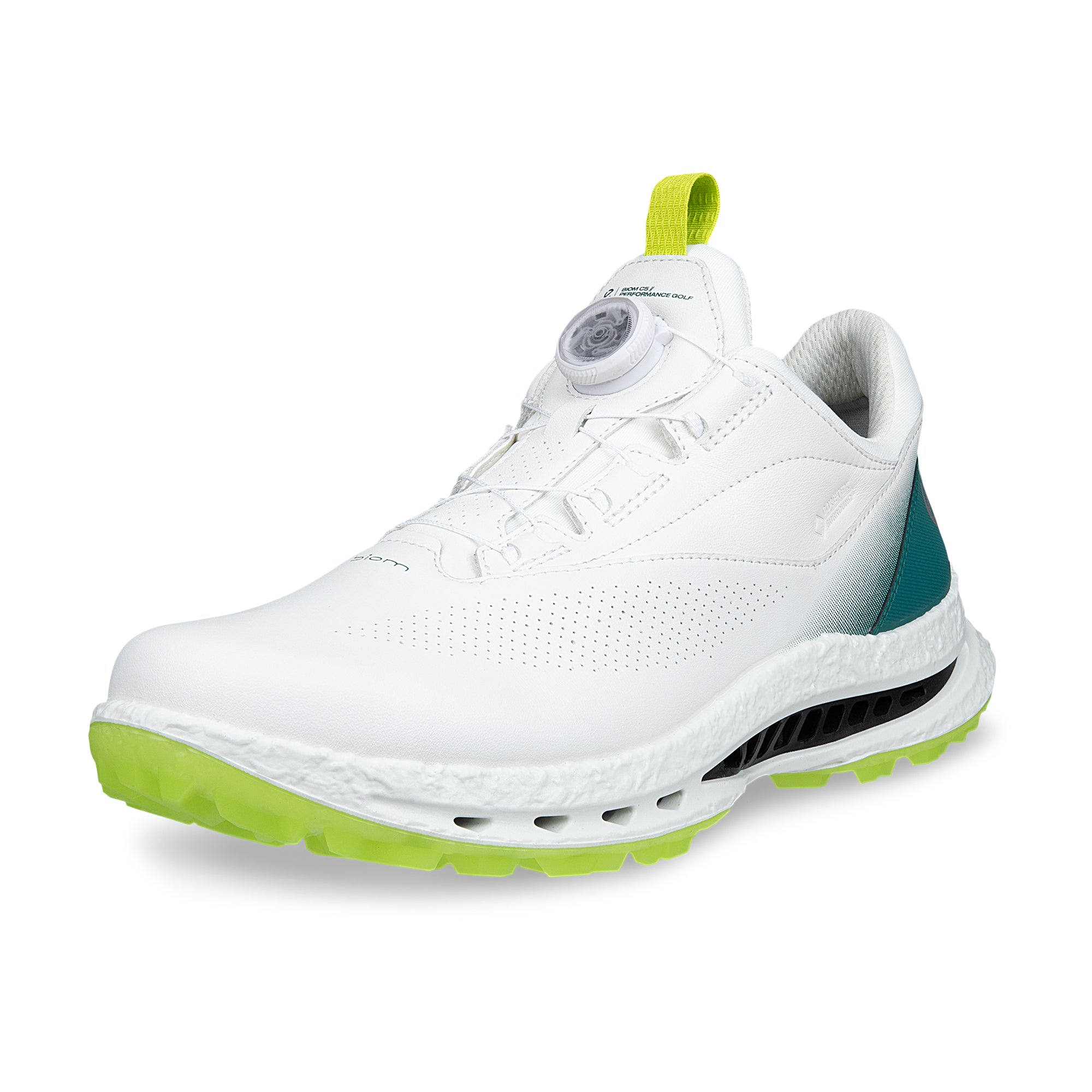 Ecco Biom C5 BOA Golf Shoe - White/Bay Green 61475 - 132614-61475 ...