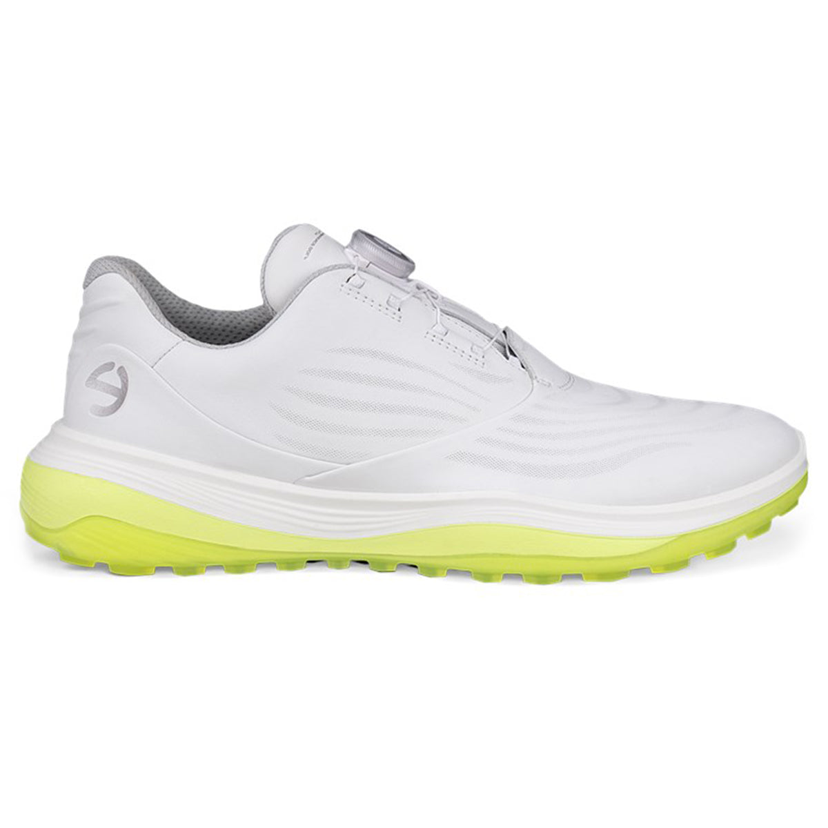 Ecco LT1 Golf Shoes 132264 White Yellow 01007 & Function18 | Restrictedgs