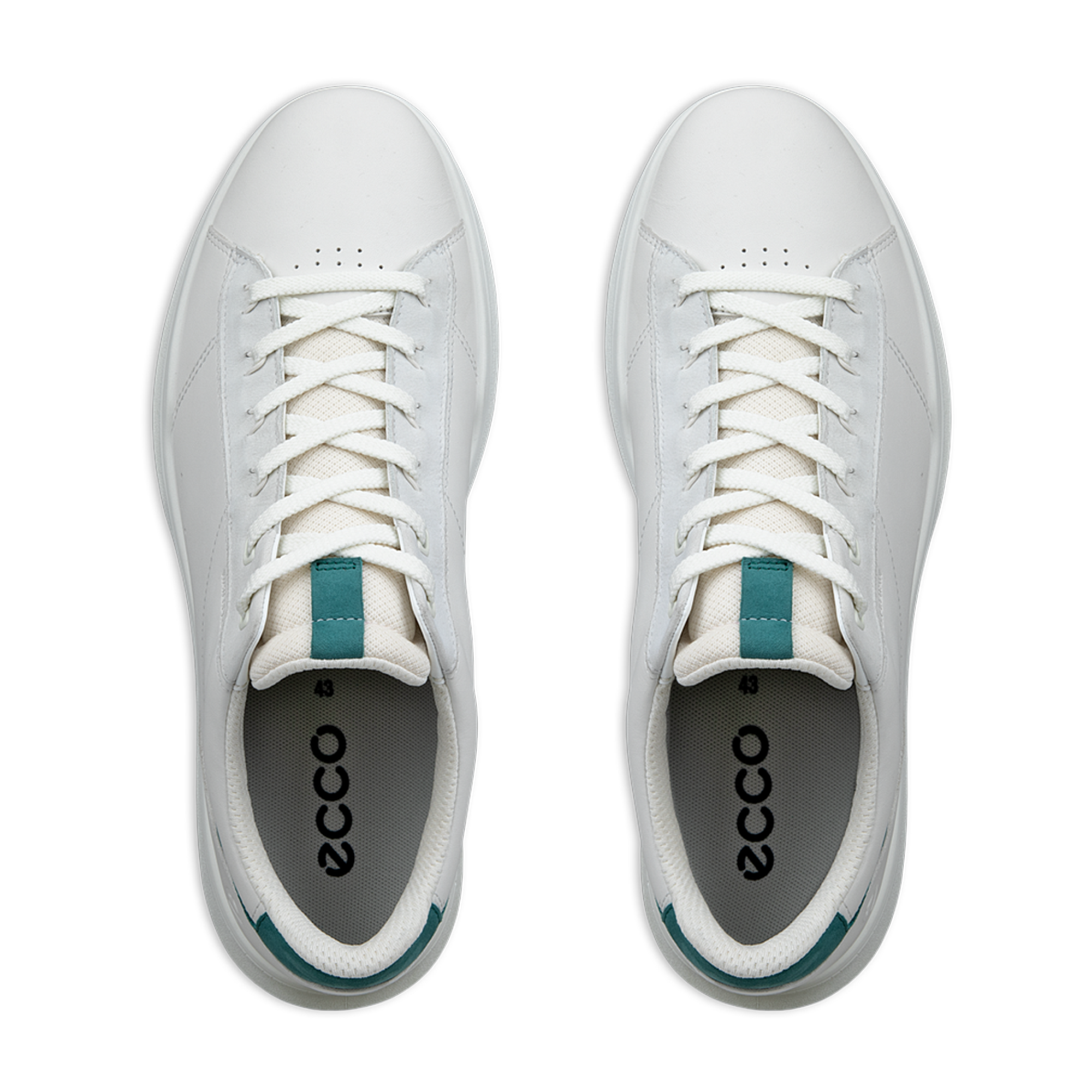 Ecco Street Vibe Golf Shoes - White/Bay Green 61475 - 138504-61475 ...