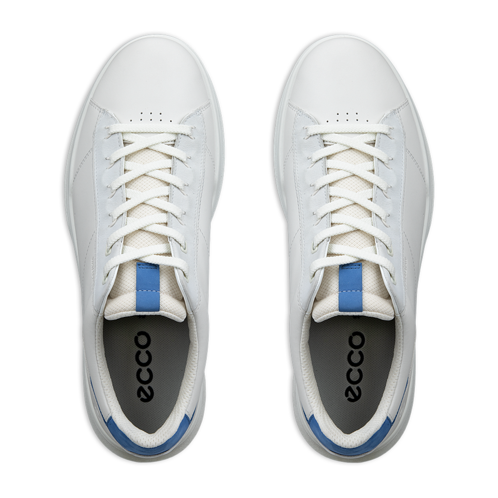 Ecco Street Vibe Golf Shoes - White/Federal Blue 61583 - 138504-61583 ...