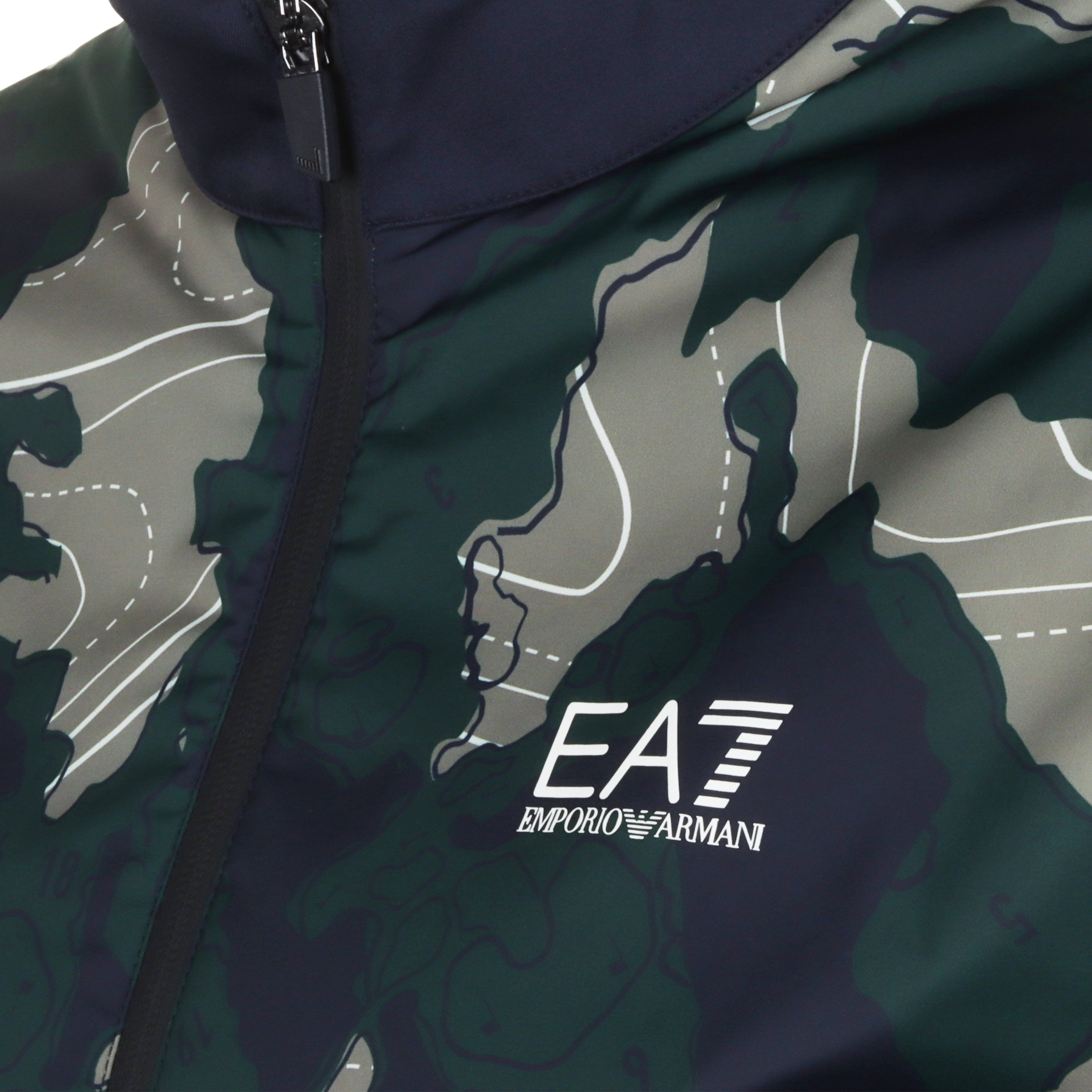Emporio Armani EA7 Golf Full Zip - Fancy Camouflage 2803 - PJUFZ-6DPM85 ...