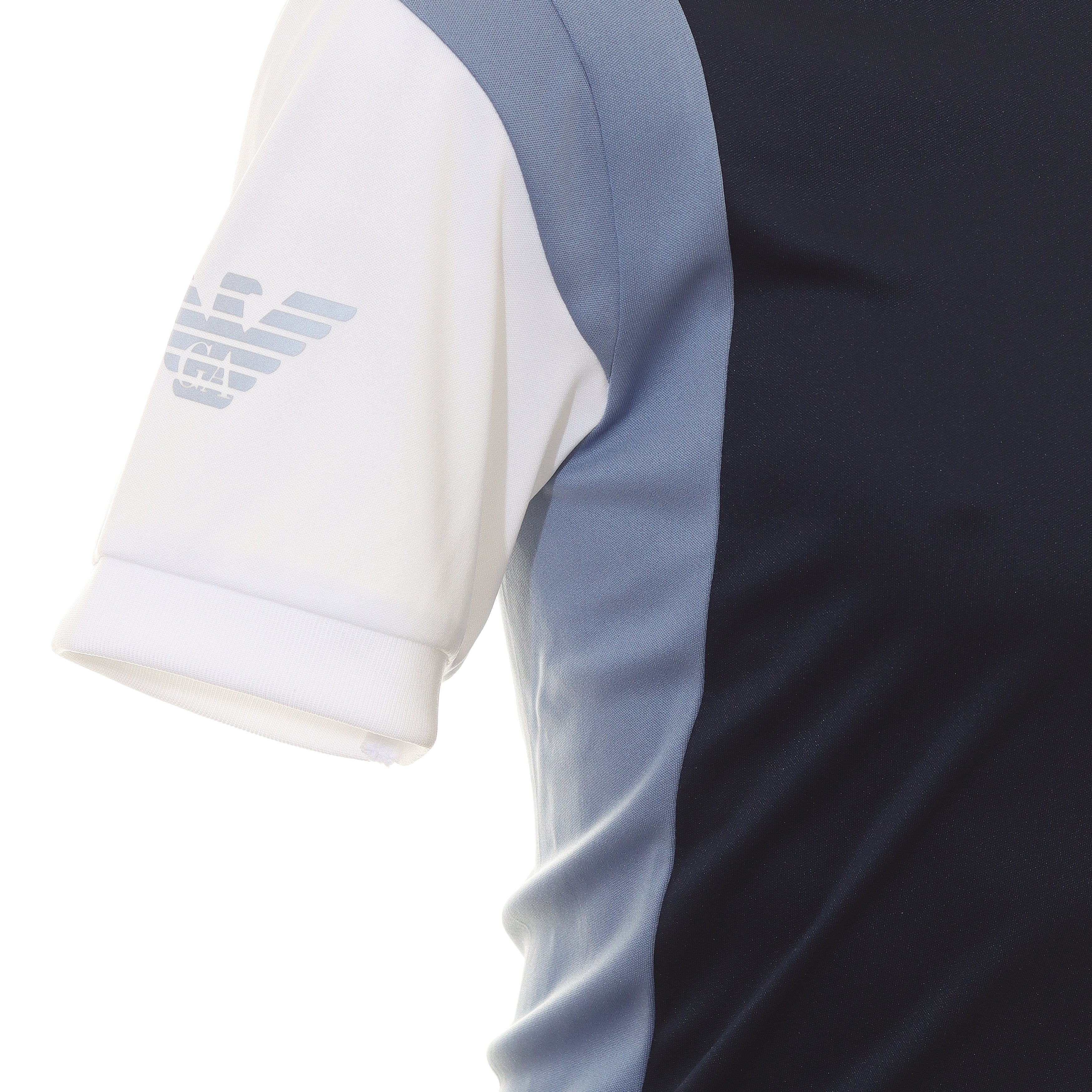 Emporio Armani EA7 Ventus7 Colour Block Polo Shirt PJPCZ-6RPF25 Navy ...