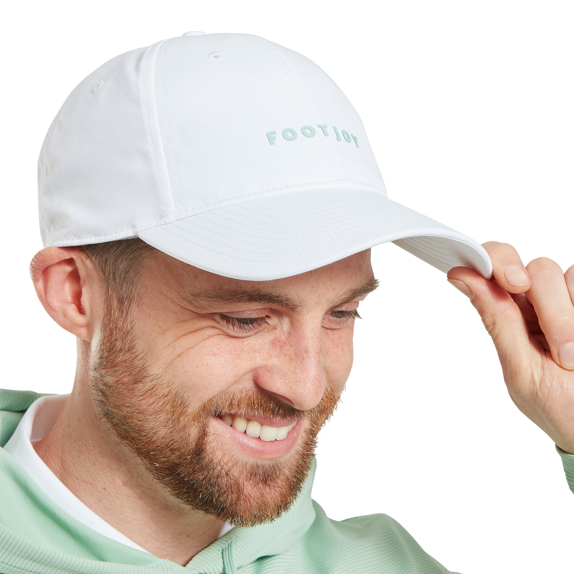 FootJoy FJ Fashion Cap - White/Pistachio - 36224H - Function18