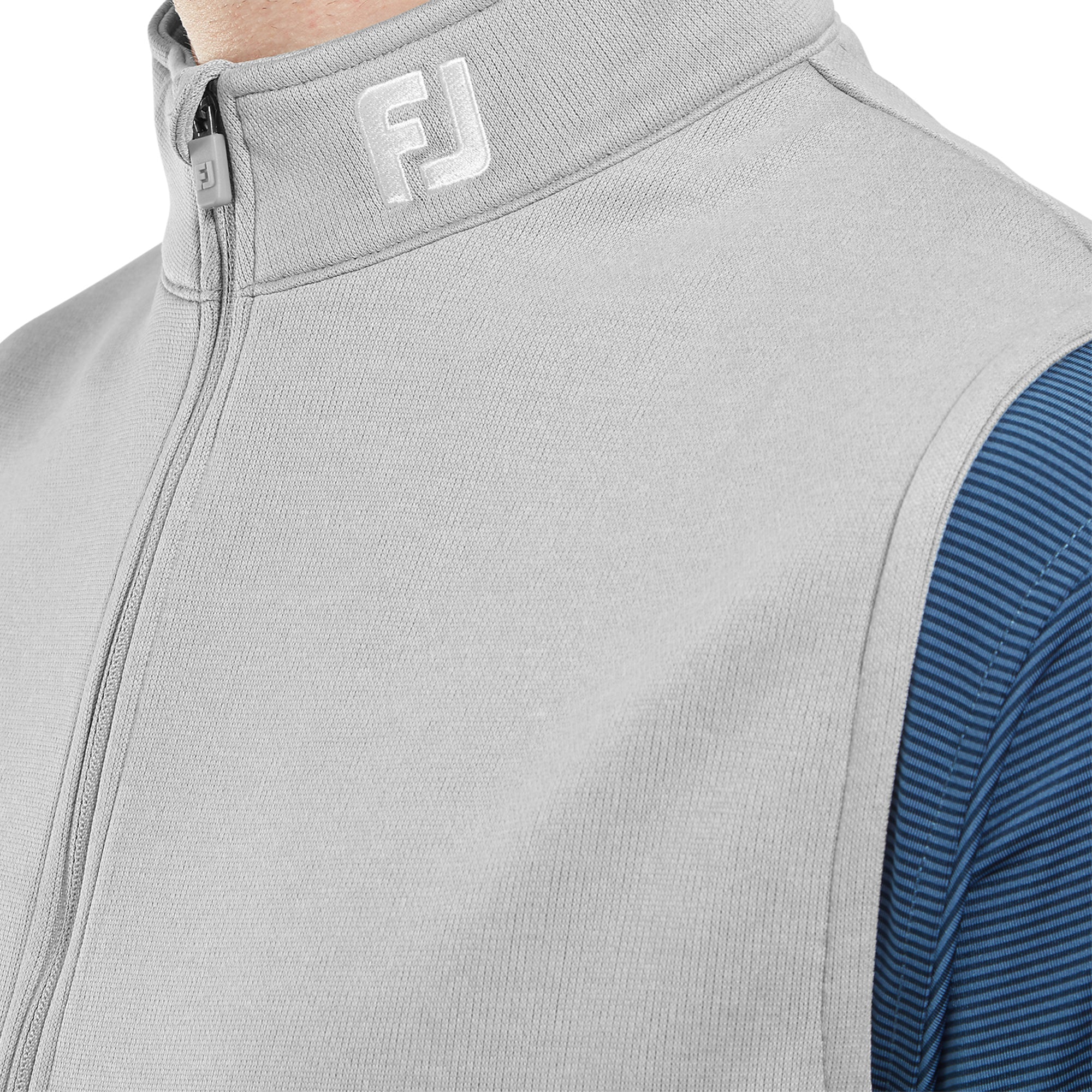 FootJoy Half Zip Vest - Grey - 34147 - Function18