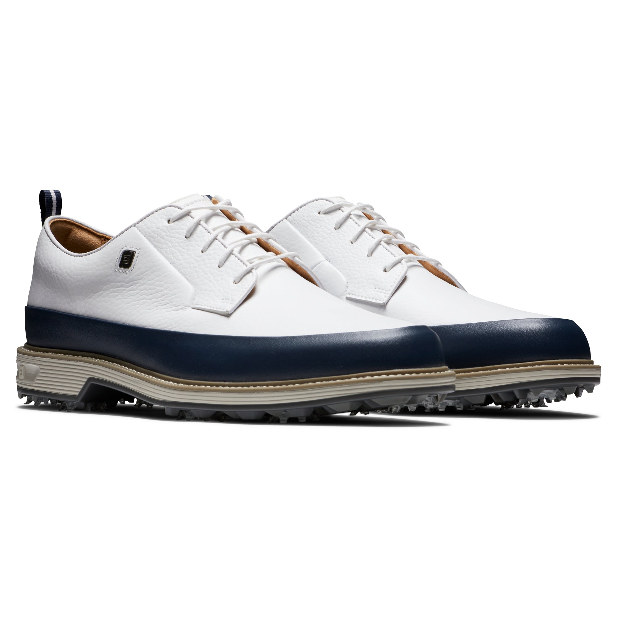 FootJoy Premiere Series Field LX Golf Shoes 54395 White Navy Grey ...