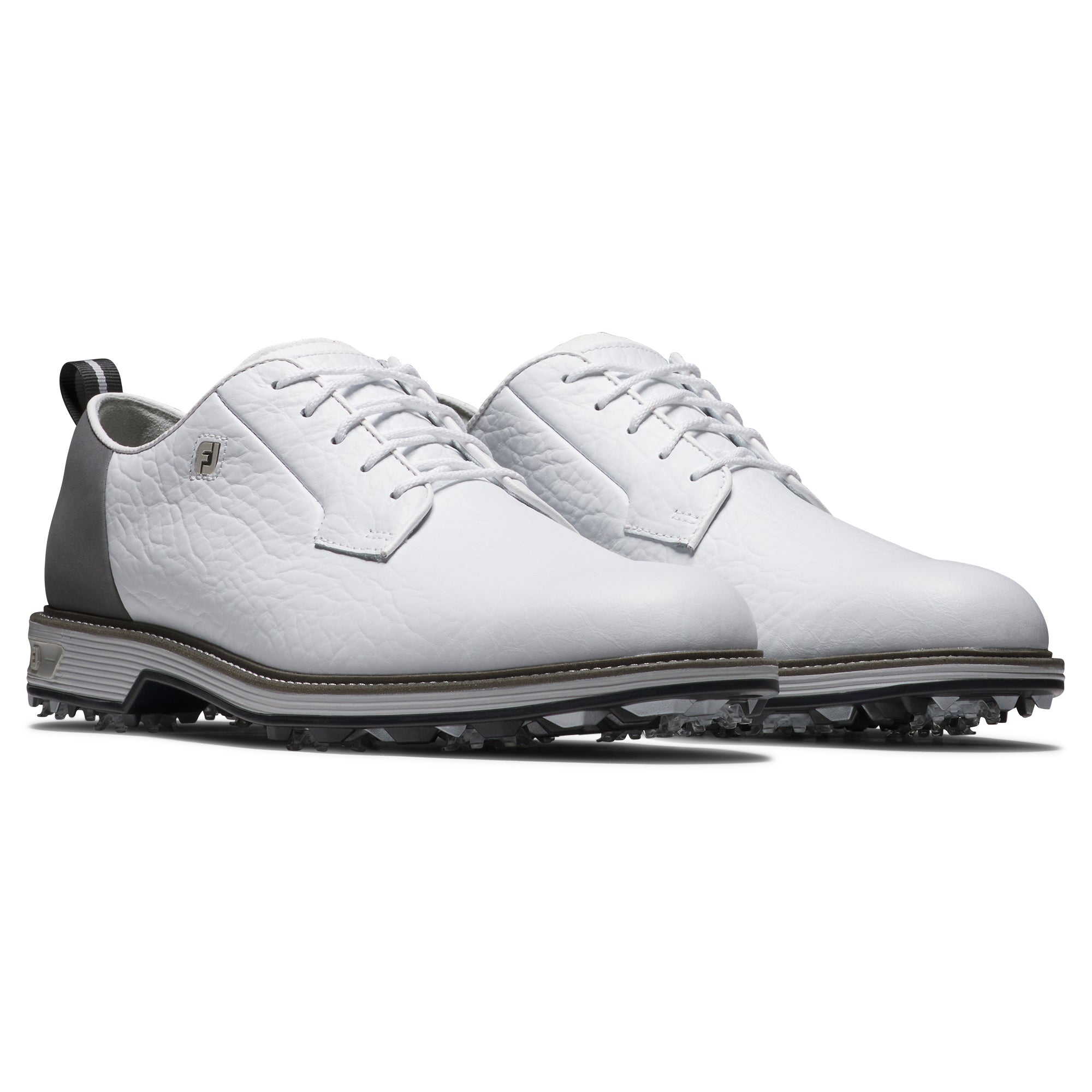 FootJoy Premiere Series Field LX Golf Shoes - White/Dark Grey - 54542 ...