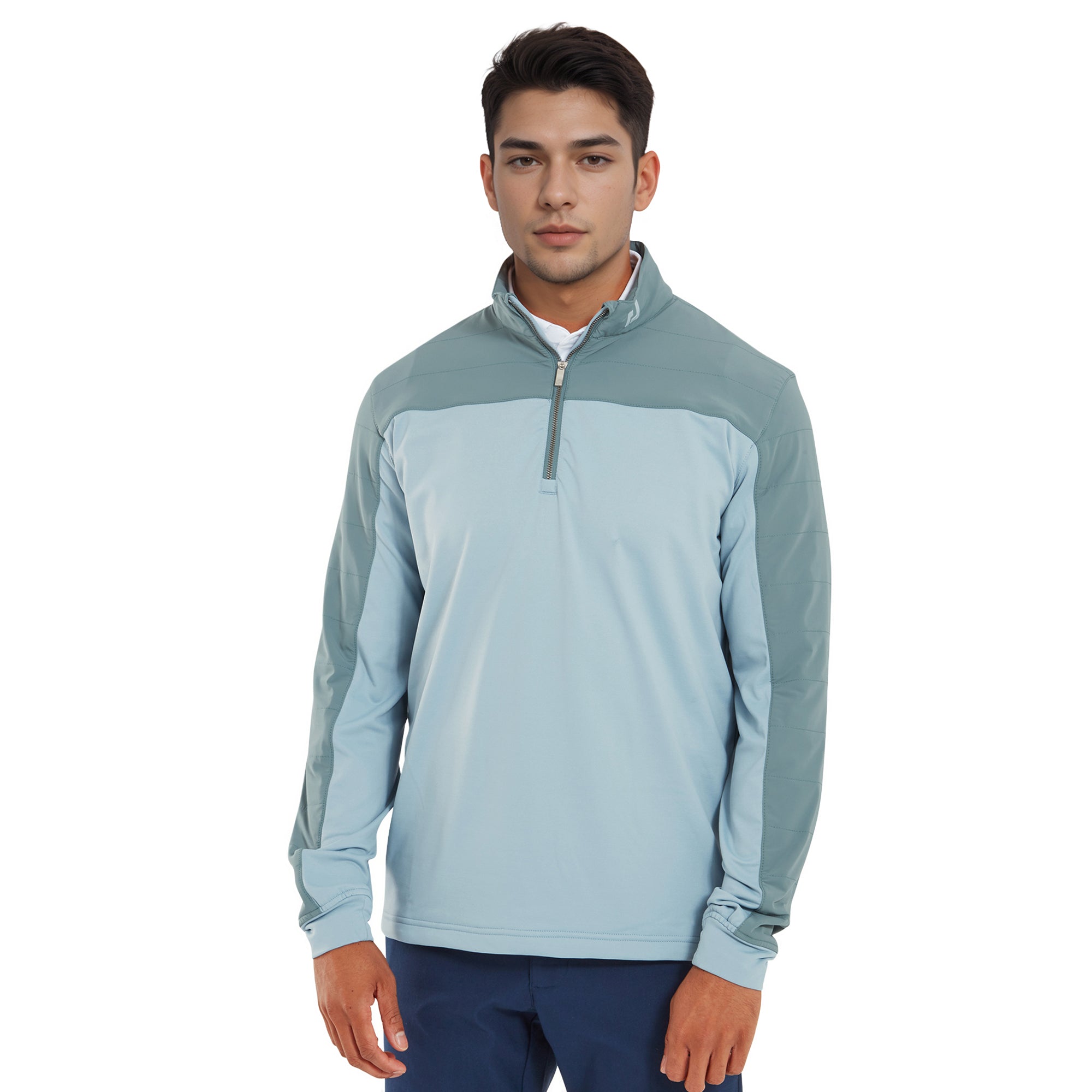 FootJoy ThermoSeries Hybrid Midlayer - Green/Grey - 37834 - Function18