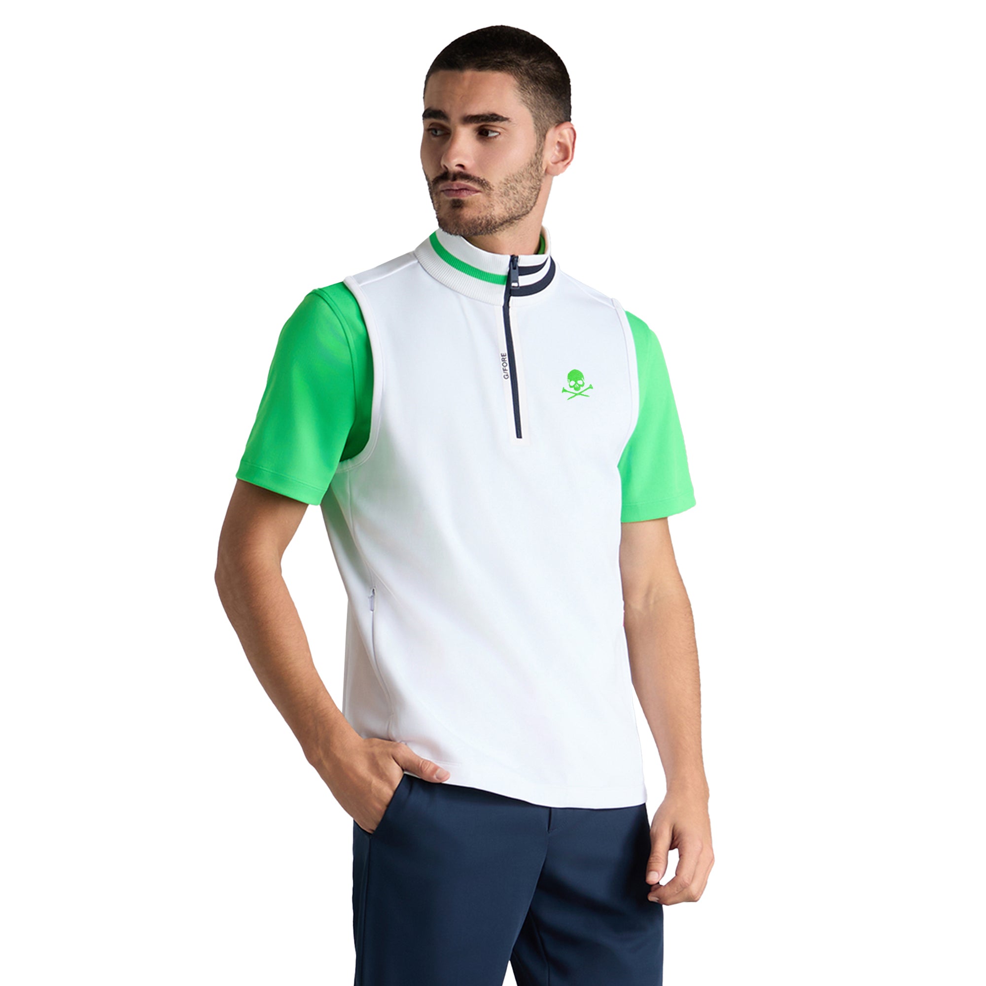 G/FORE Double Knit Pique Vest - Snow - GMM000031-SNO-LC - Function18 ...