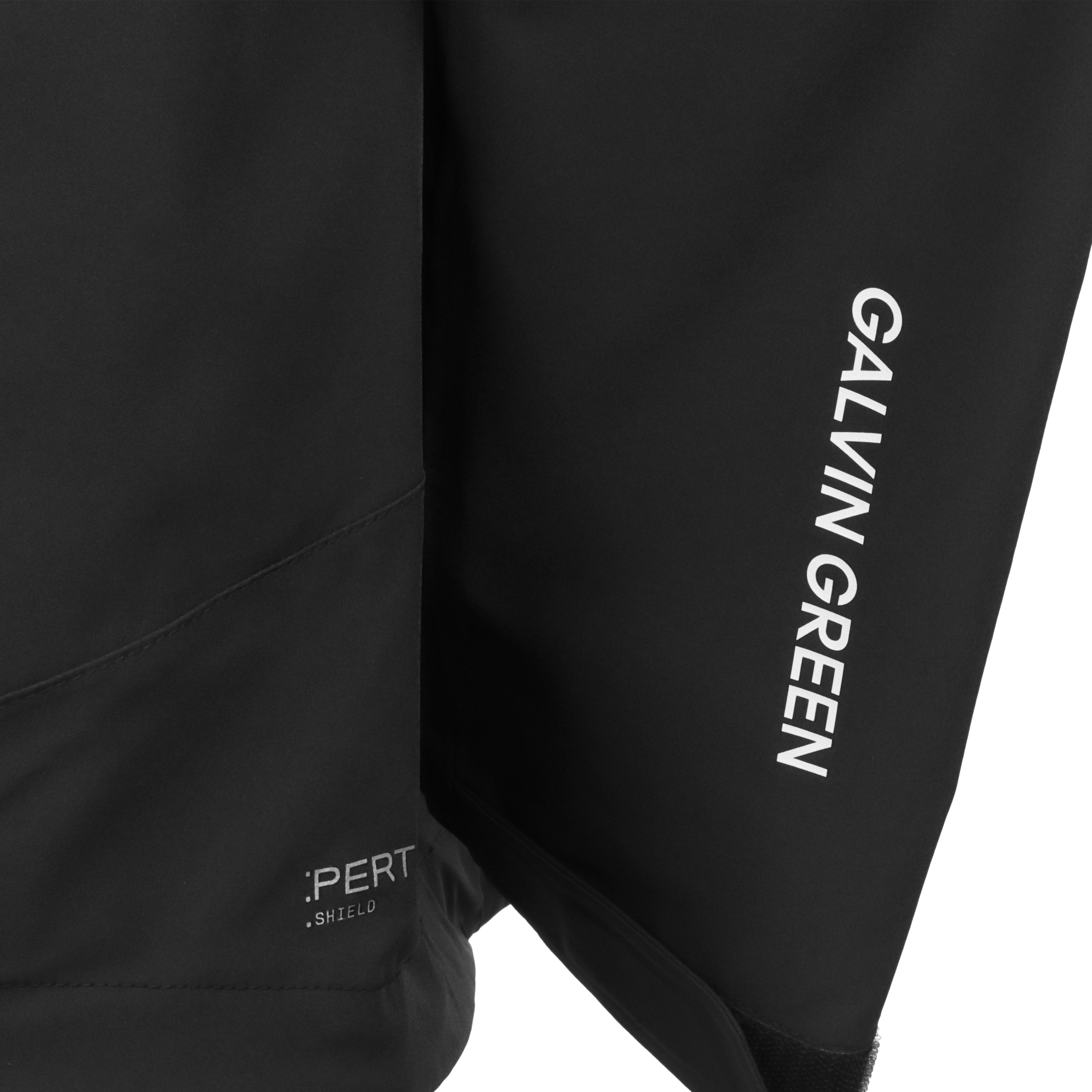 Galvin Green Ames Pertex Waterproof Golf Jacket - Black/White 9020 ...
