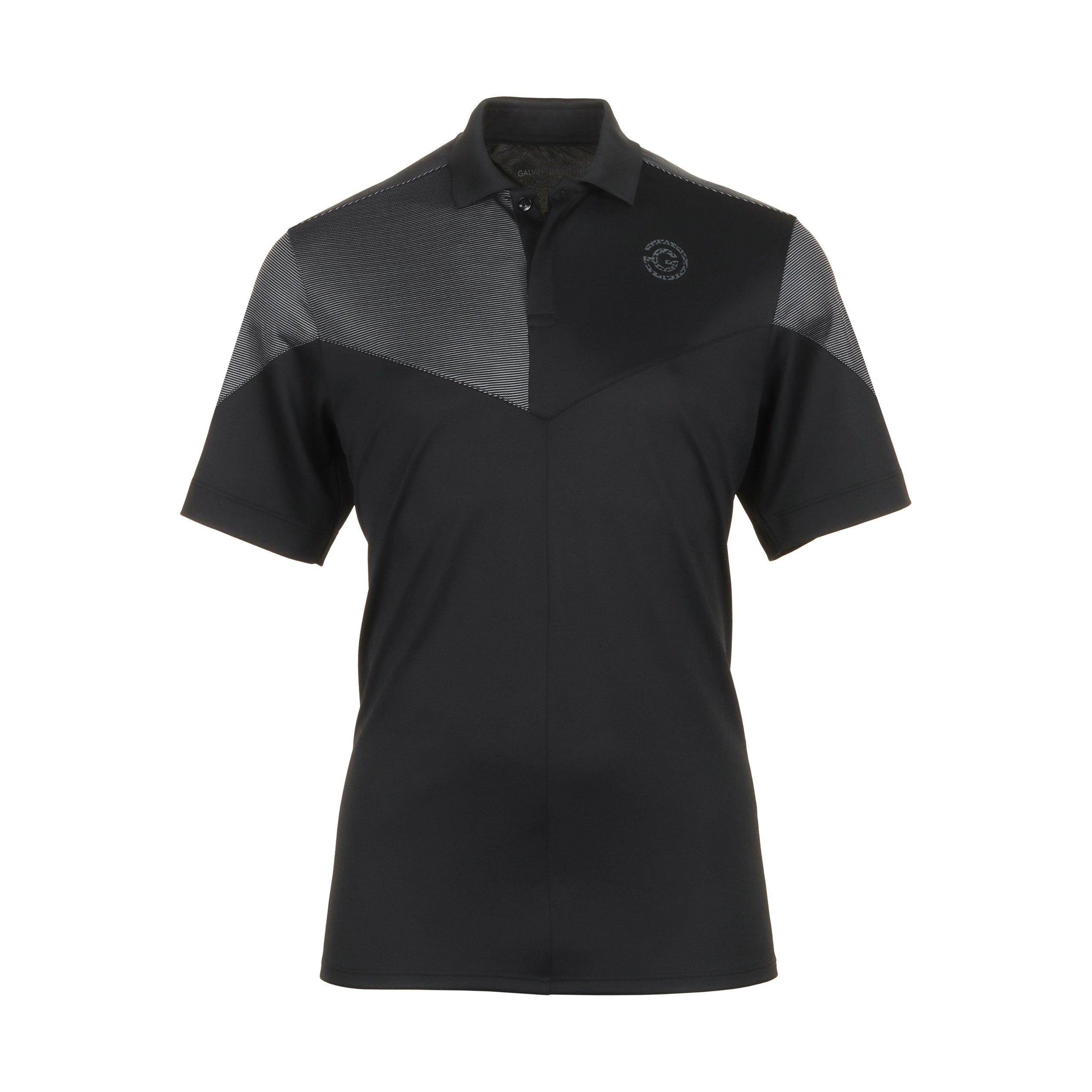 Galvin Green Concept Magnus Ventil8+ Golf Shirt Black 9403 | Function18