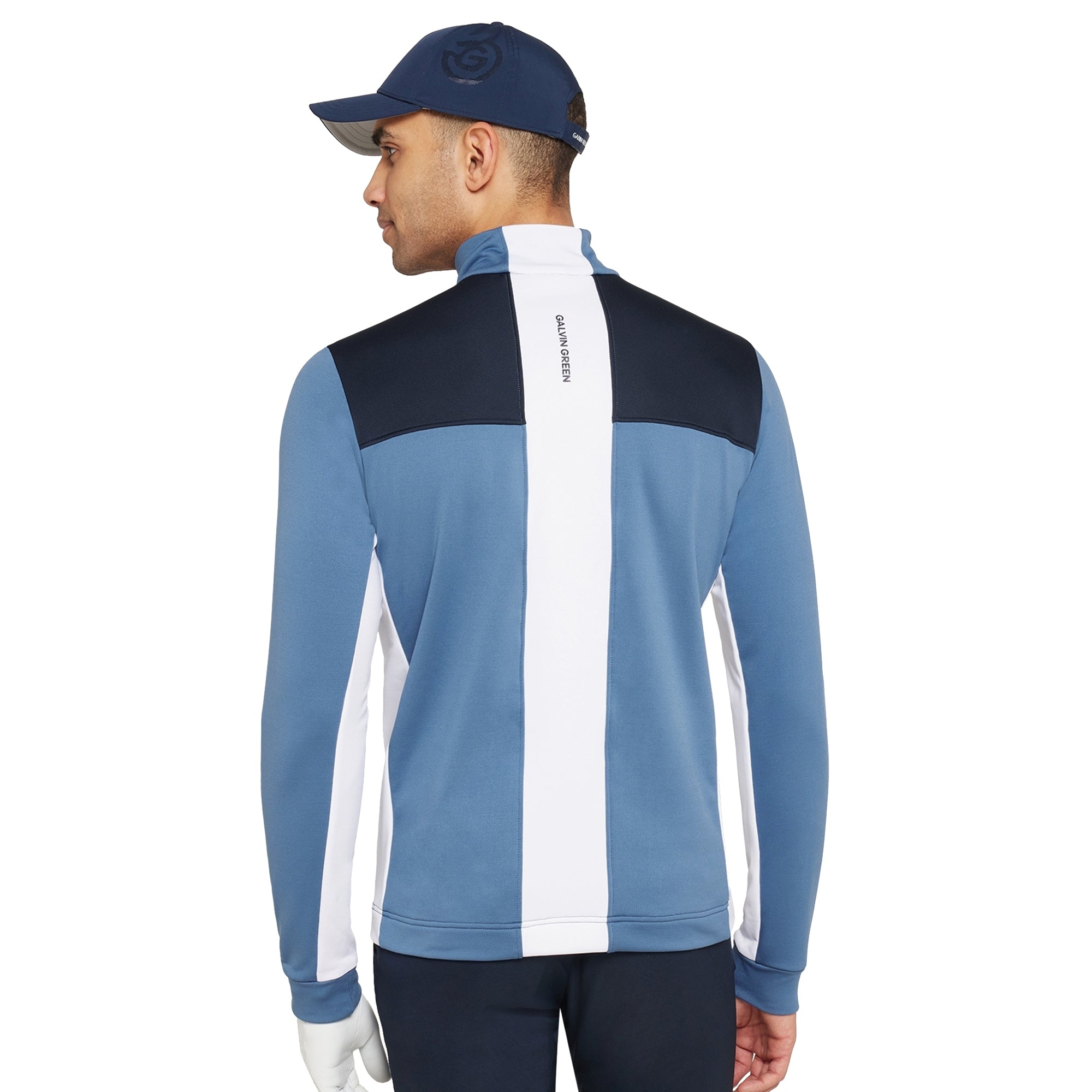 Galvin Green Dean Insula Golf Pullover - Moonlight Blue/Navy 8808 ...