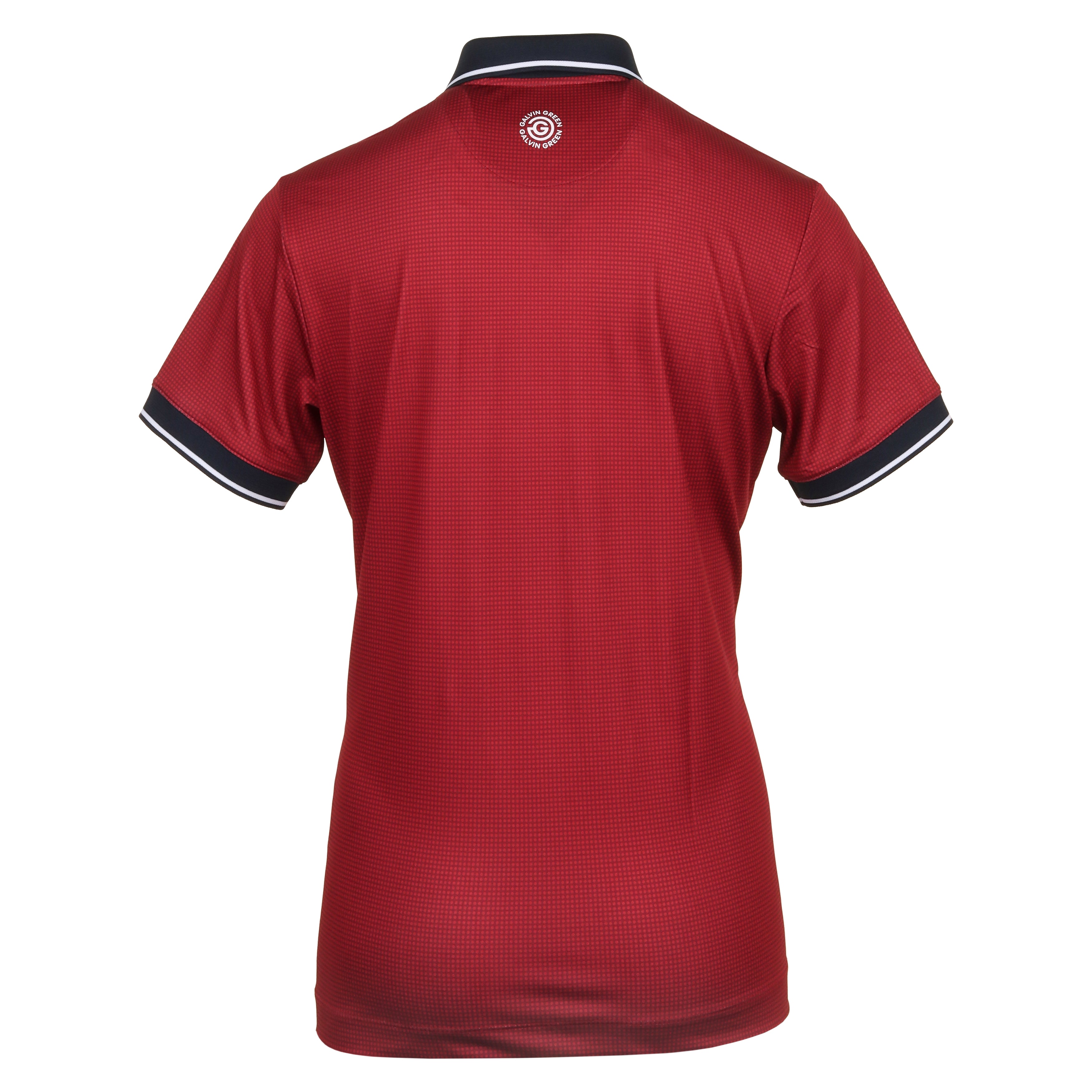 Galvin Green Miller Ventil8+ Golf Shirt - Red/Navy 8875 - Miller-8875 ...