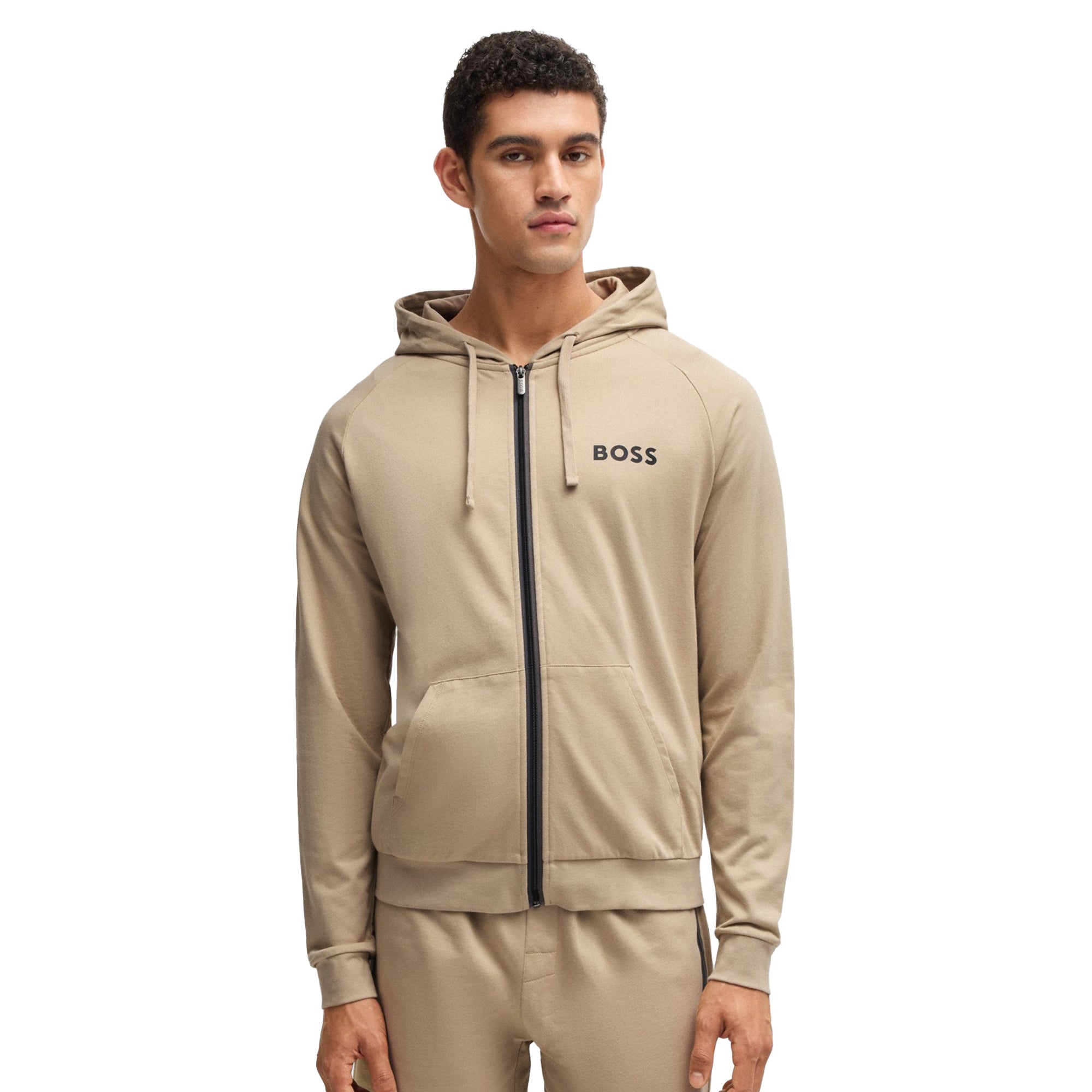 BOSS Authentic H Full Zip Jacket SP25 - Light Beige 276 - 50535830-276 ...