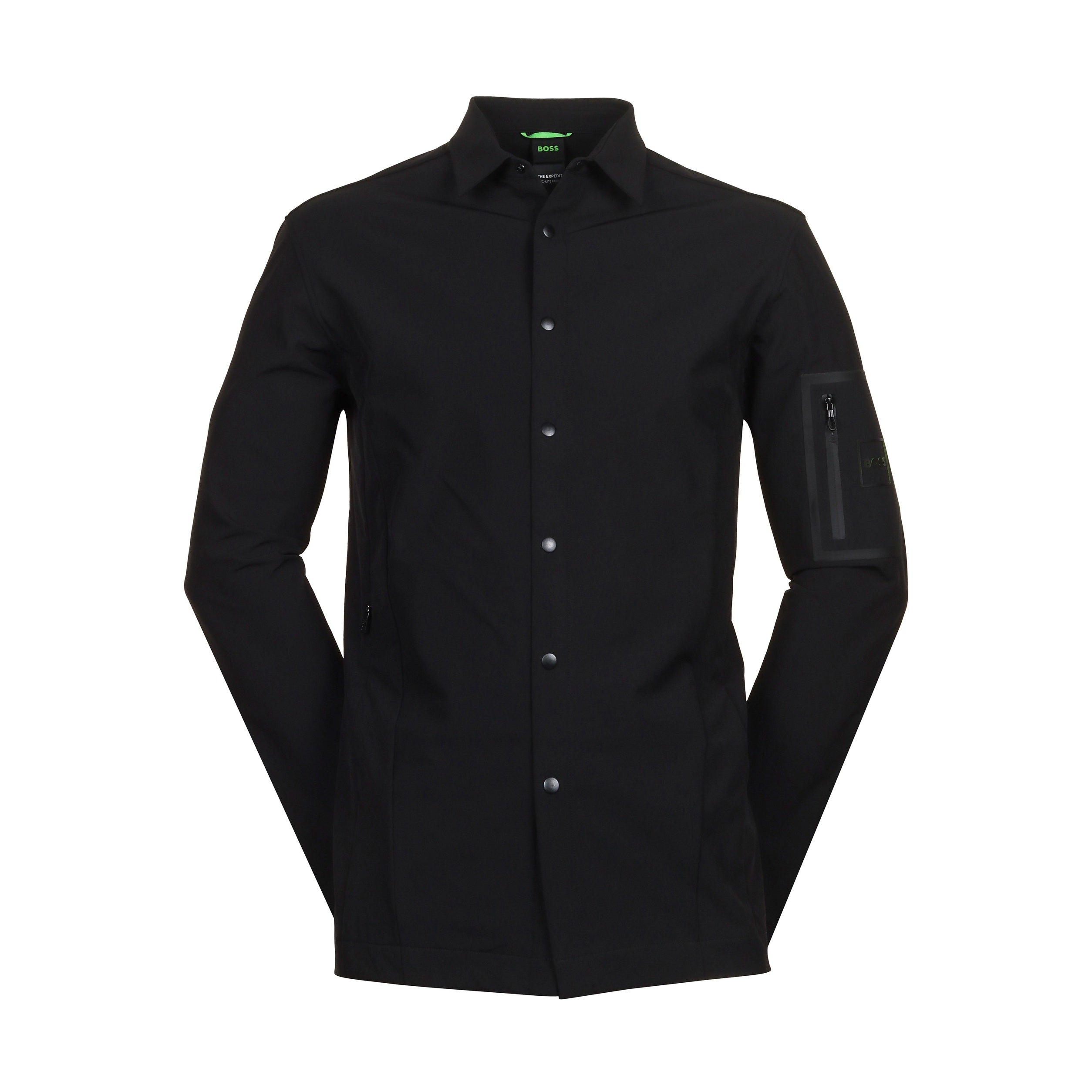 BOSS B_Expedit_L Overshirt SP24 50507176 Black 001 | Function18 ...