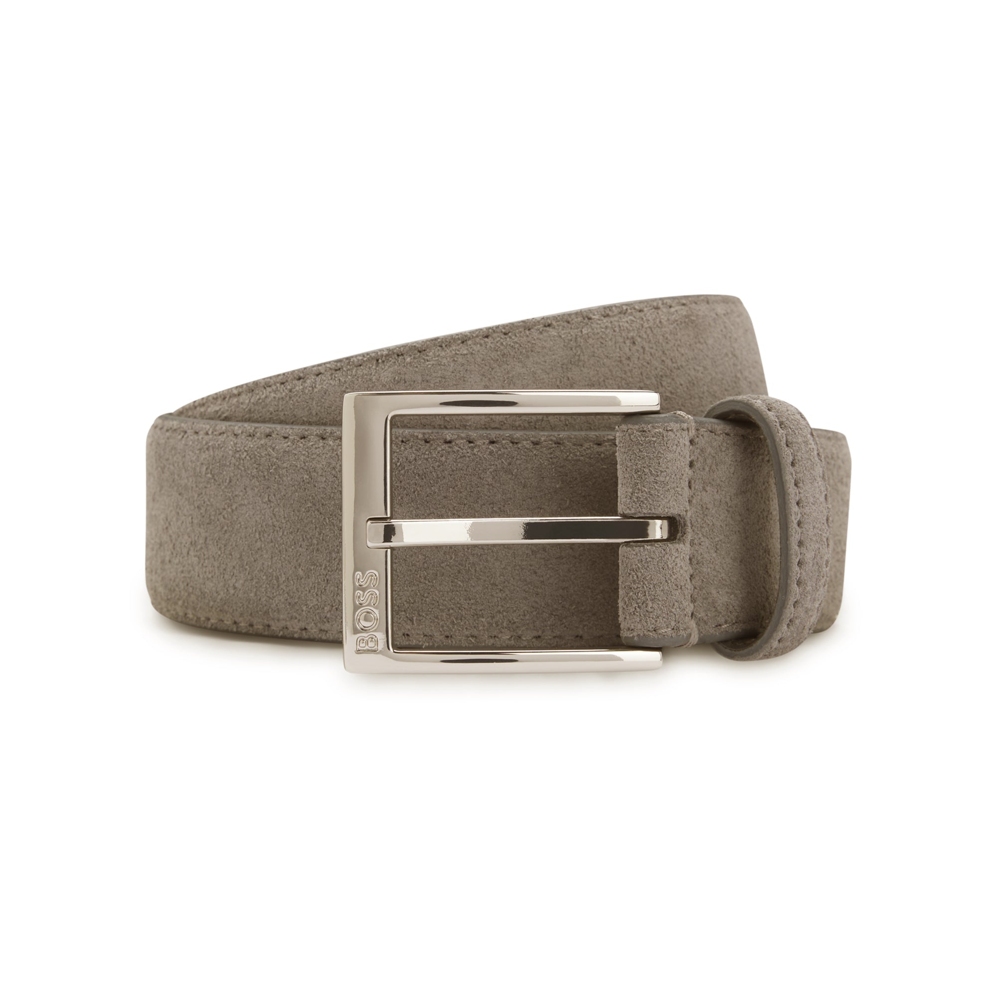 BOSS Elloy-Sd-St Golf Belt - Dark Beige 261 - 50548344-261 - Function18