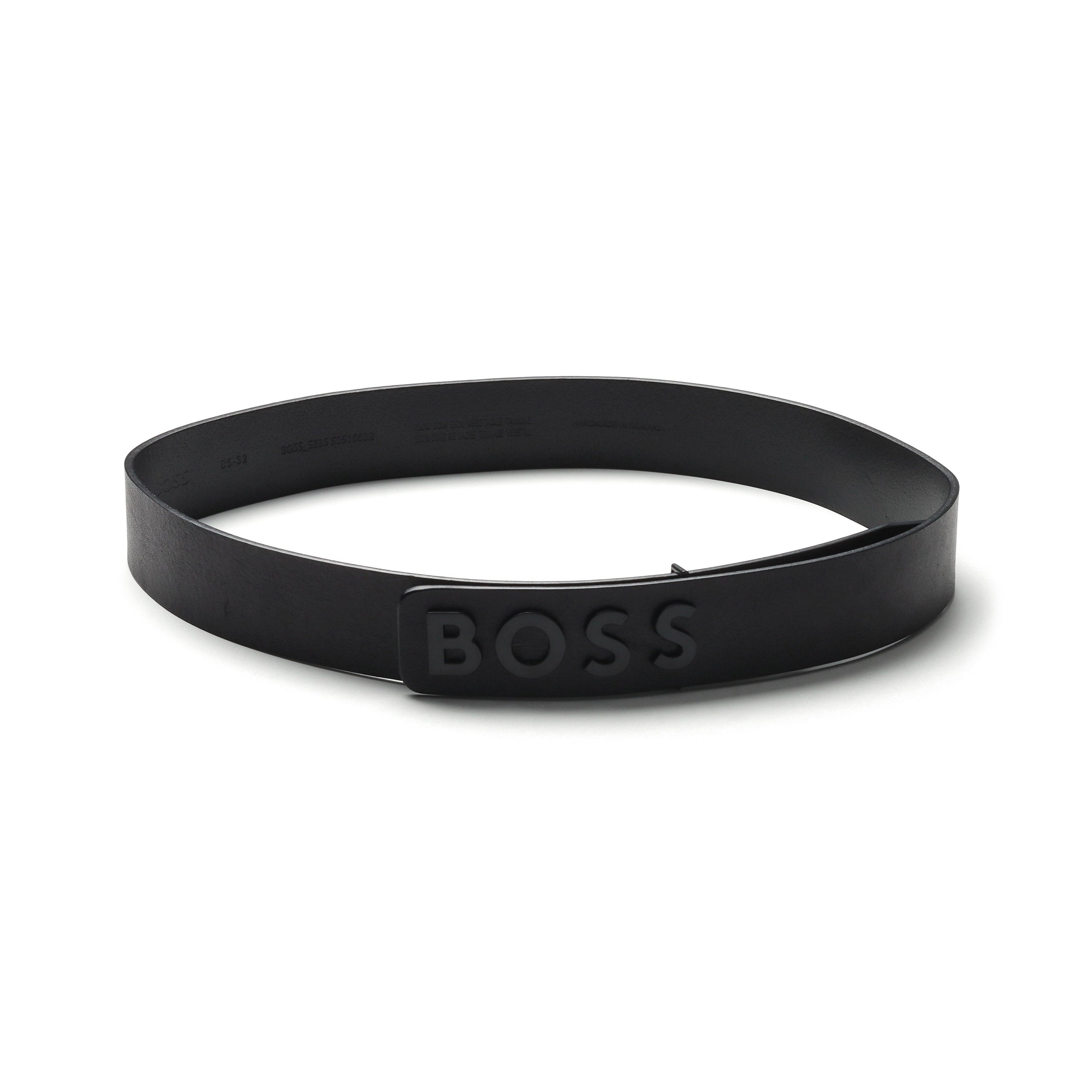 BOSS Embossed Belt - Black 001 - 50516682-001 - Function18