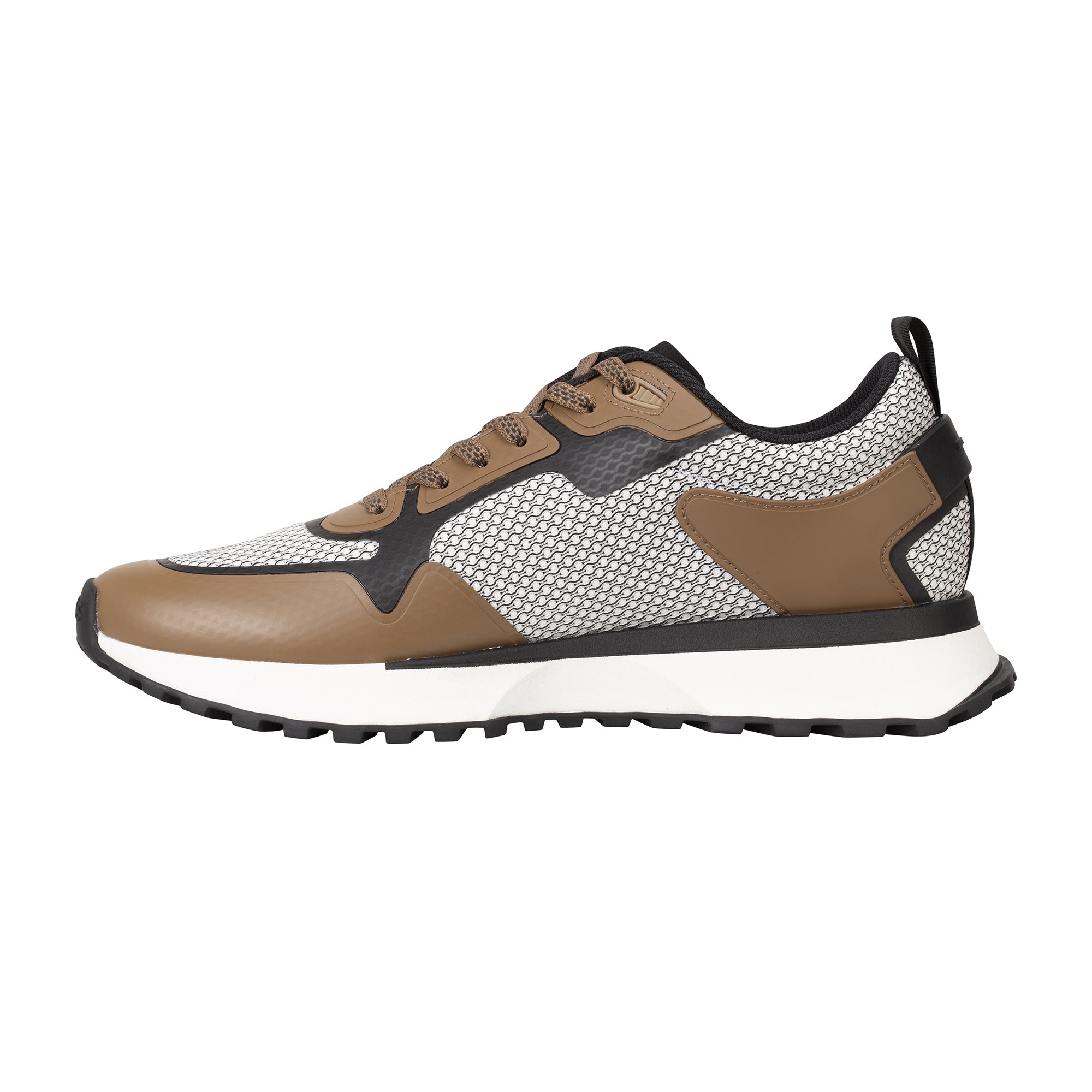 BOSS Jonah_Runn_Meth Shoes WI25 - Open Brown 245 - 50513195-245 ...