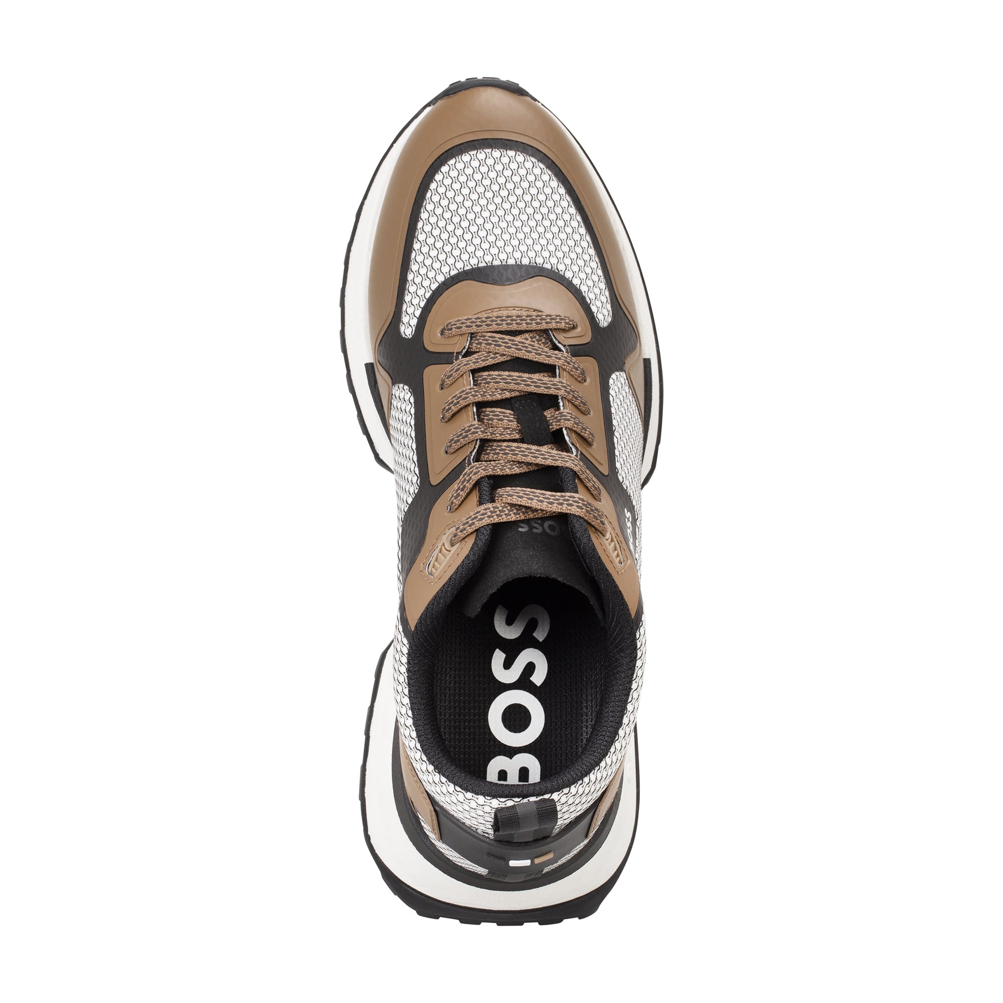 BOSS Jonah_Runn_Meth Shoes WI25 - Open Brown 245 - 50513195-245 ...