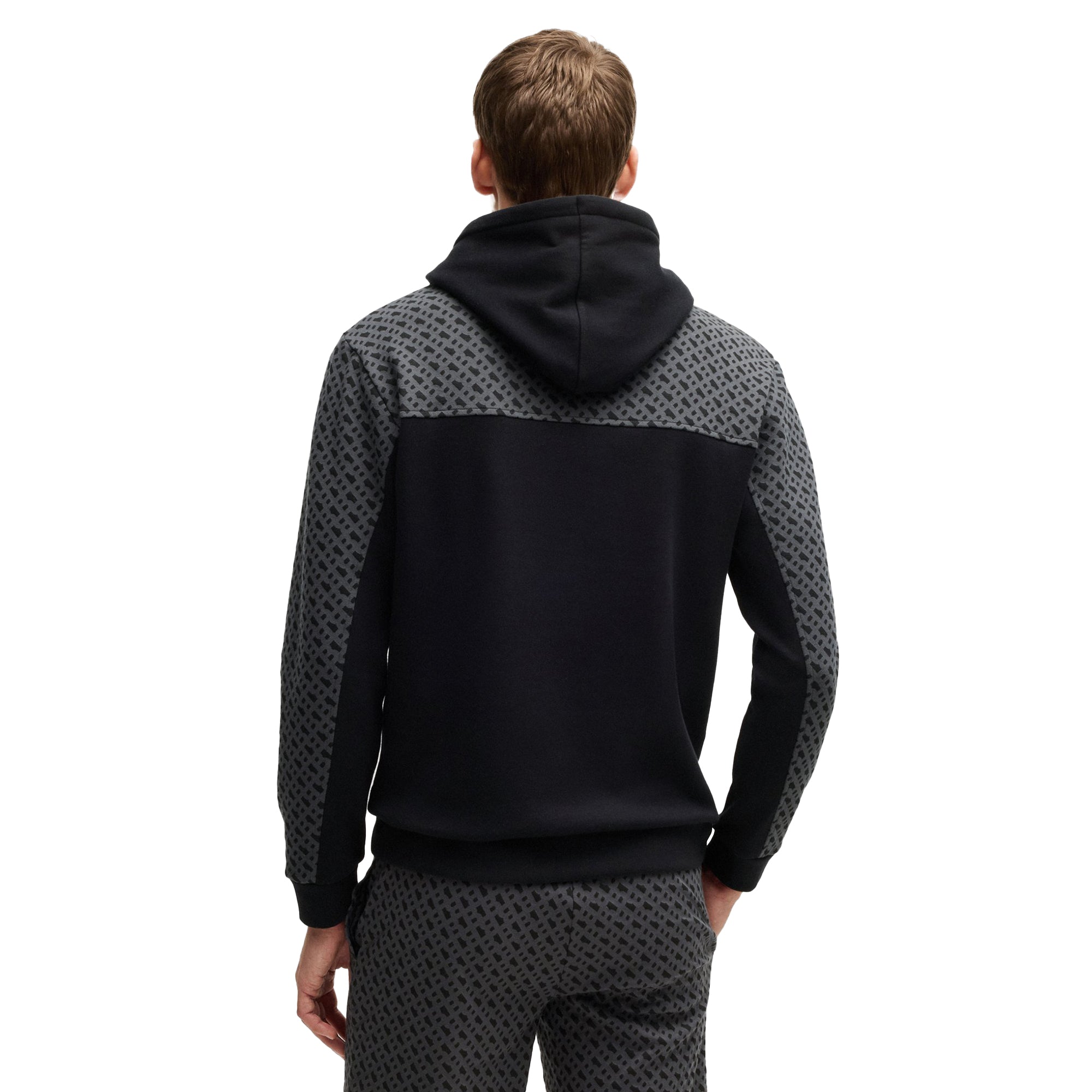 BOSS Luke Hoodie SU25 - Black 001 - 50540534-001 - Function18 ...