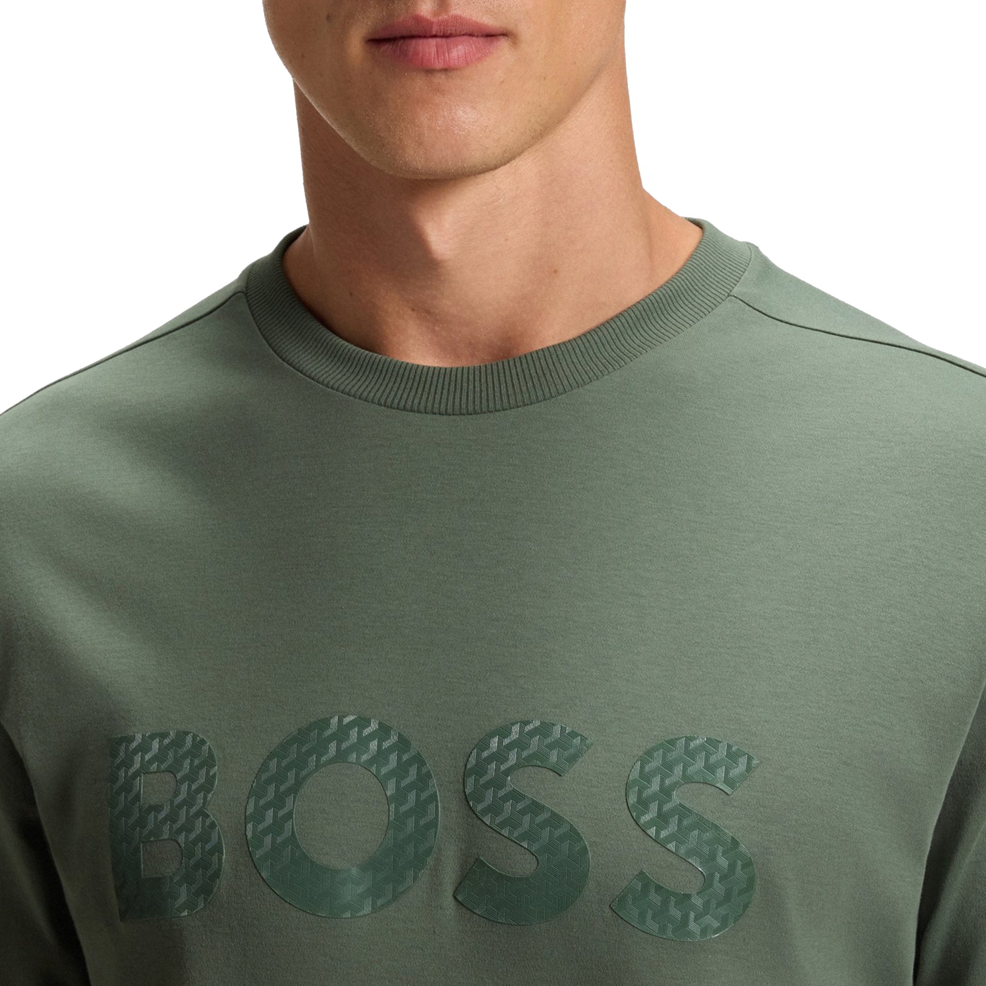 BOSS Mirror Iconic T-Shirt WI25 - Sage Green 358 - 50547940-358 ...