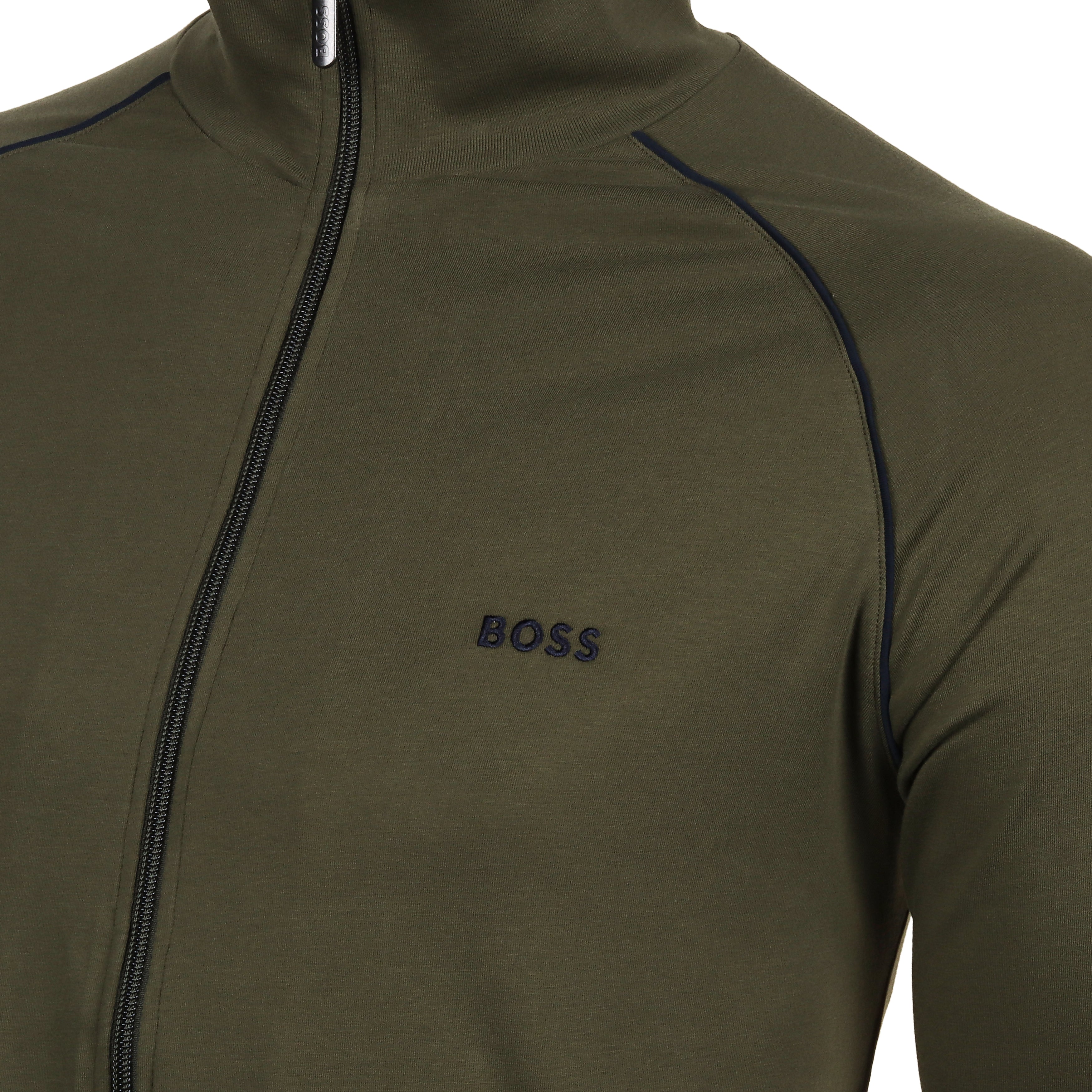 BOSS Mix&Match Full Zip Jacket 50515307 Dark Gren 307 | Function18