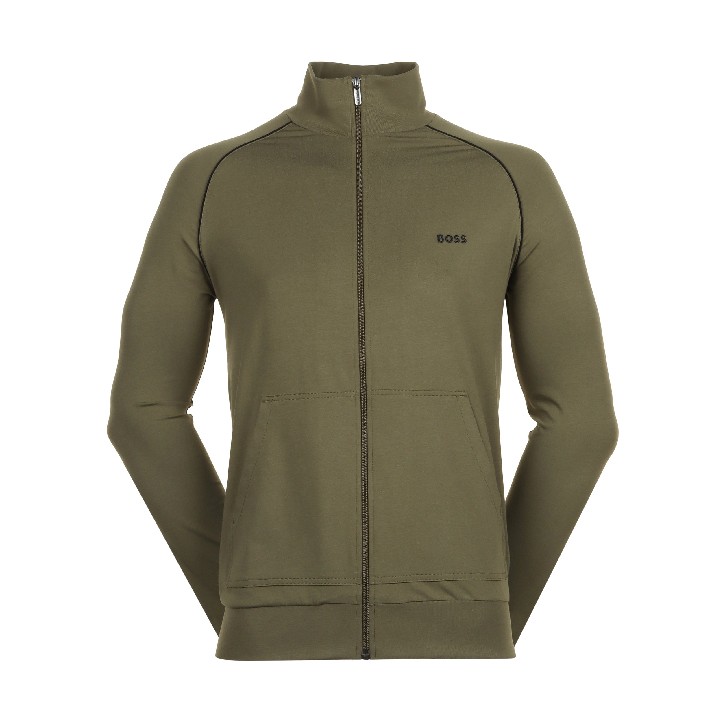 BOSS Mix&Match Full Zip Jacket 50515307 Olive 347 | Function18