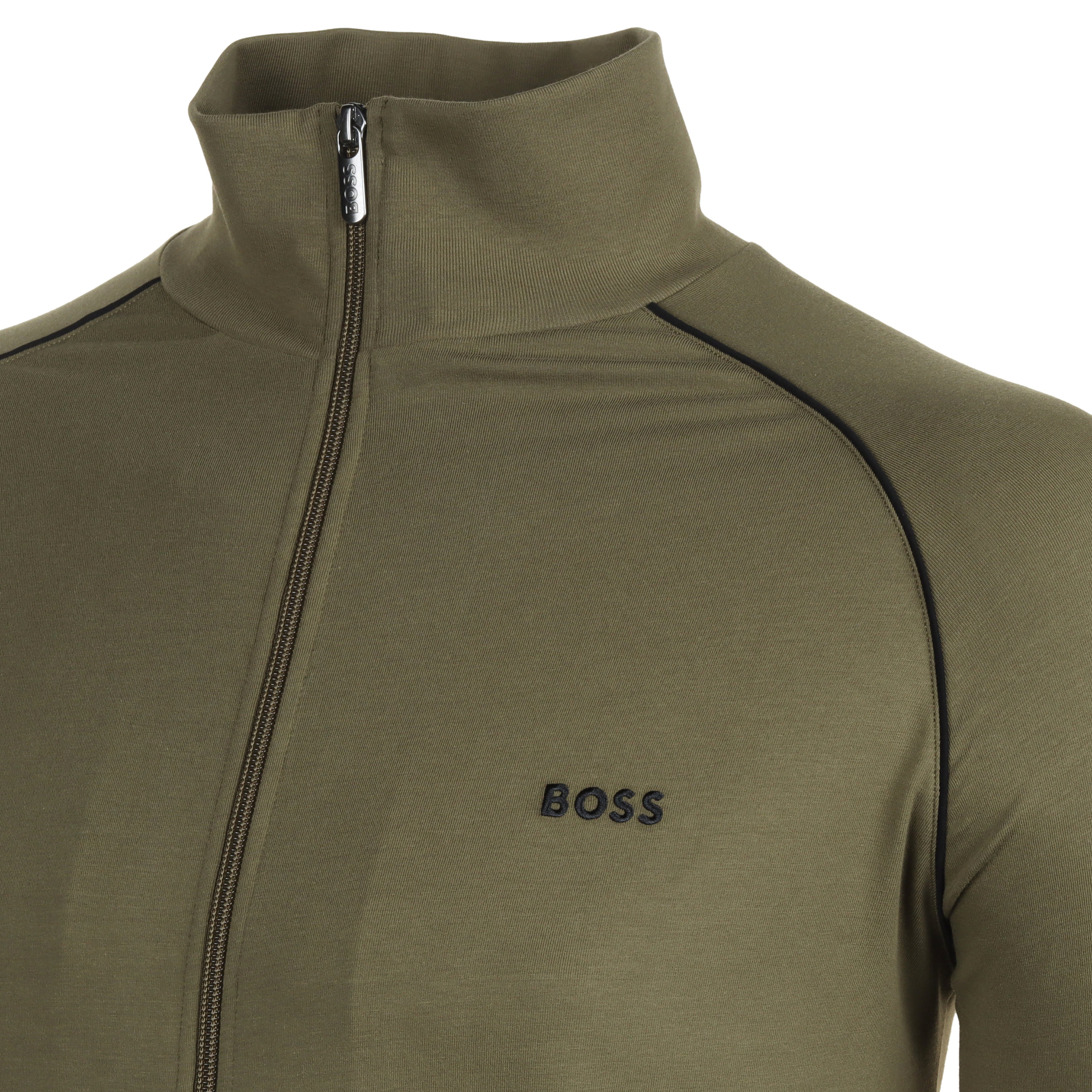BOSS Mix&Match Full Zip Jacket 50515307 Olive 347 | Function18