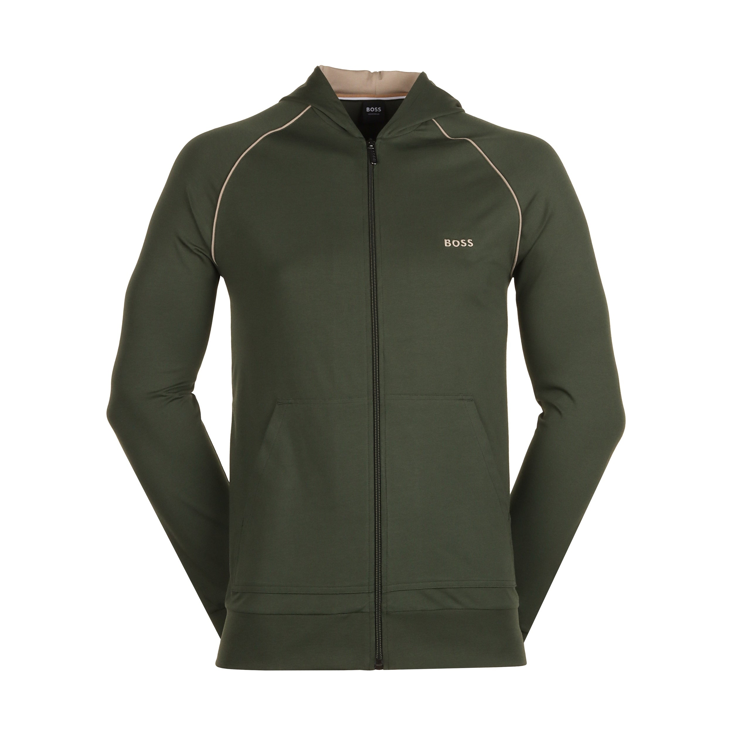 BOSS Mix&Match Hooded Jacket 50515313 Dark Green 305 | Function18