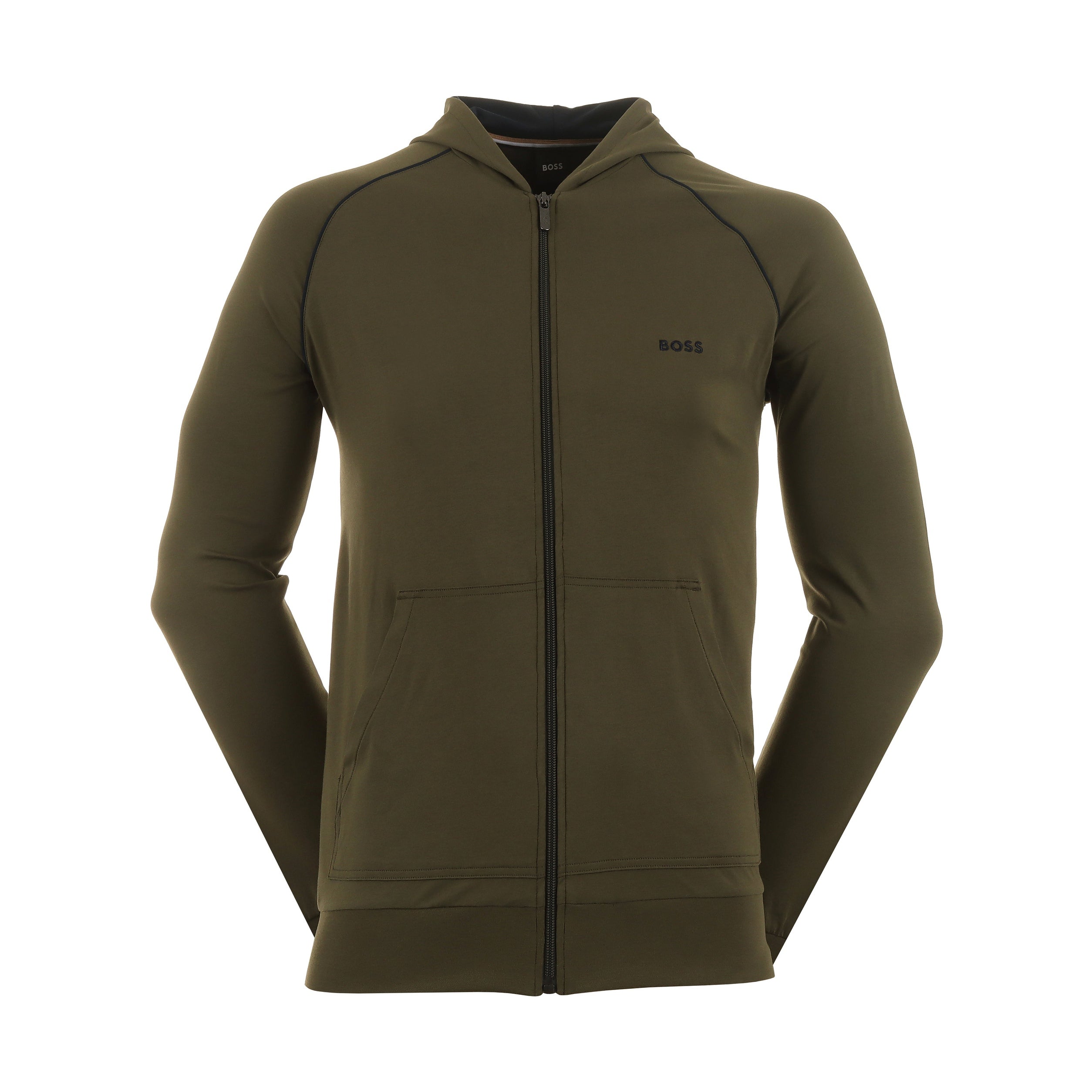 BOSS Mix&Match Hooded Jacket 50515313 Dark Green 307 | Function18