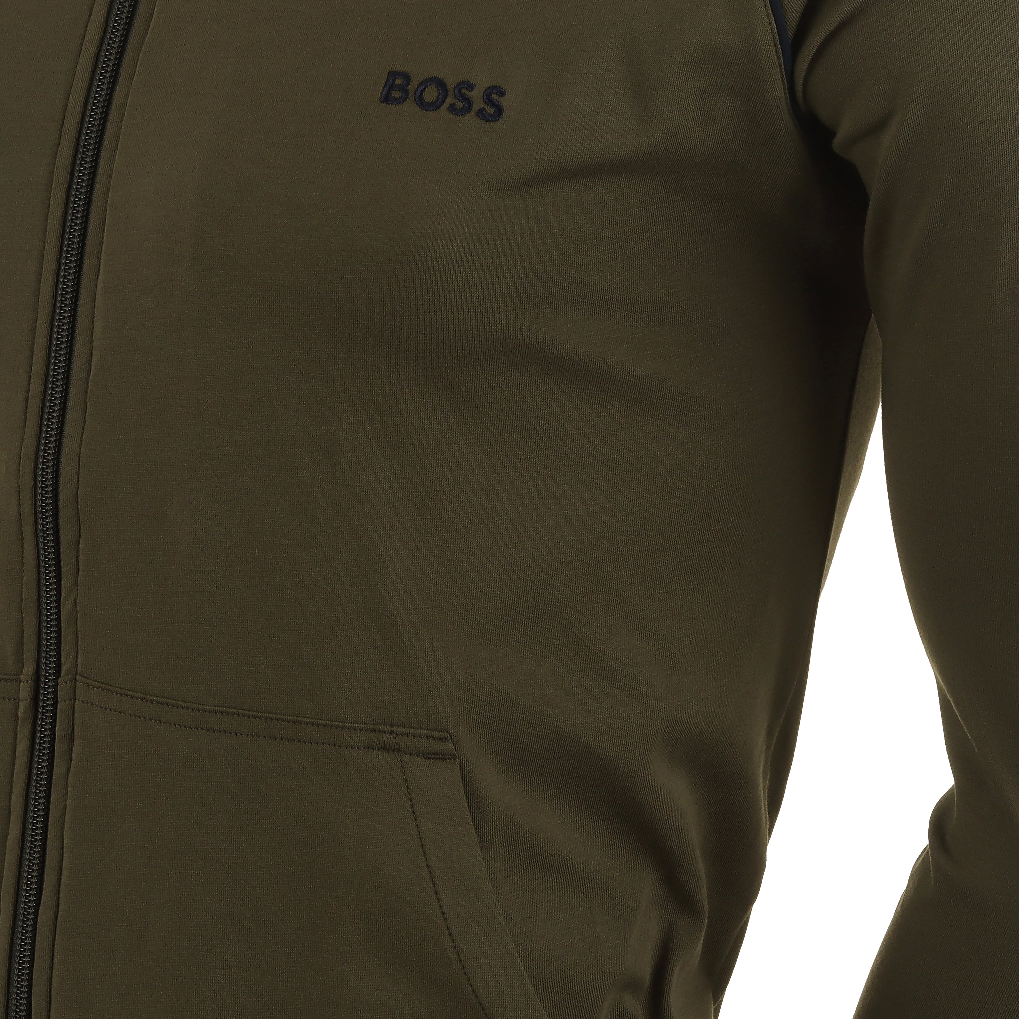 BOSS Mix&Match Hooded Jacket 50515313 Dark Green 307 | Function18