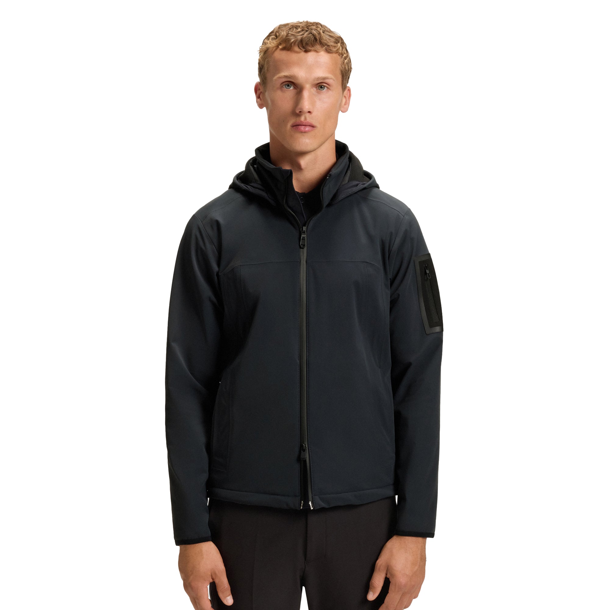 BOSS OW_Hexashell JT HD Jacket WI25 - Dark Blue 402 - 50544557-402 ...
