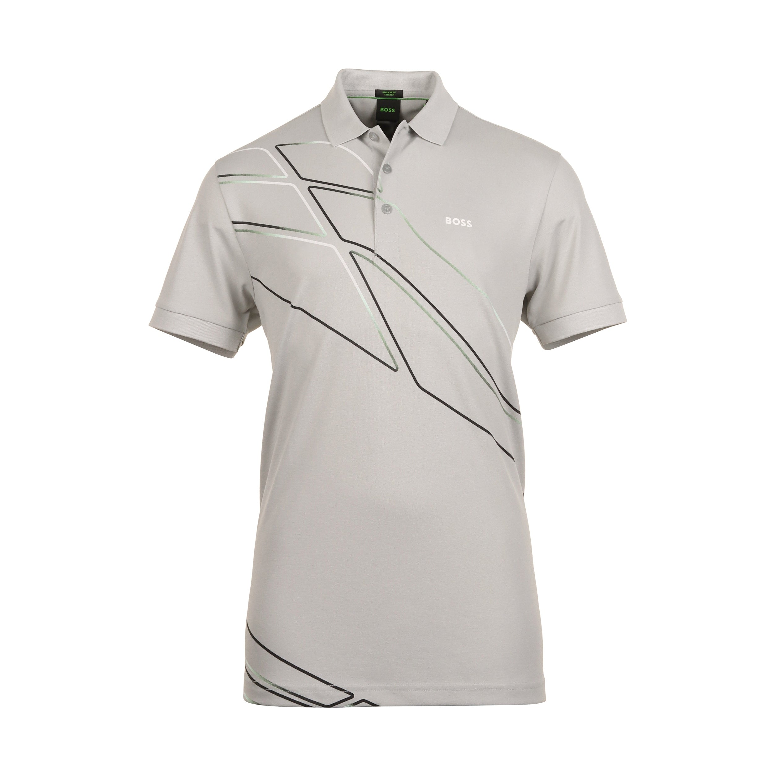 BOSS Paddy 3 Polo Shirt SU24 50512766 Stone Grey 052 | Function18 ...