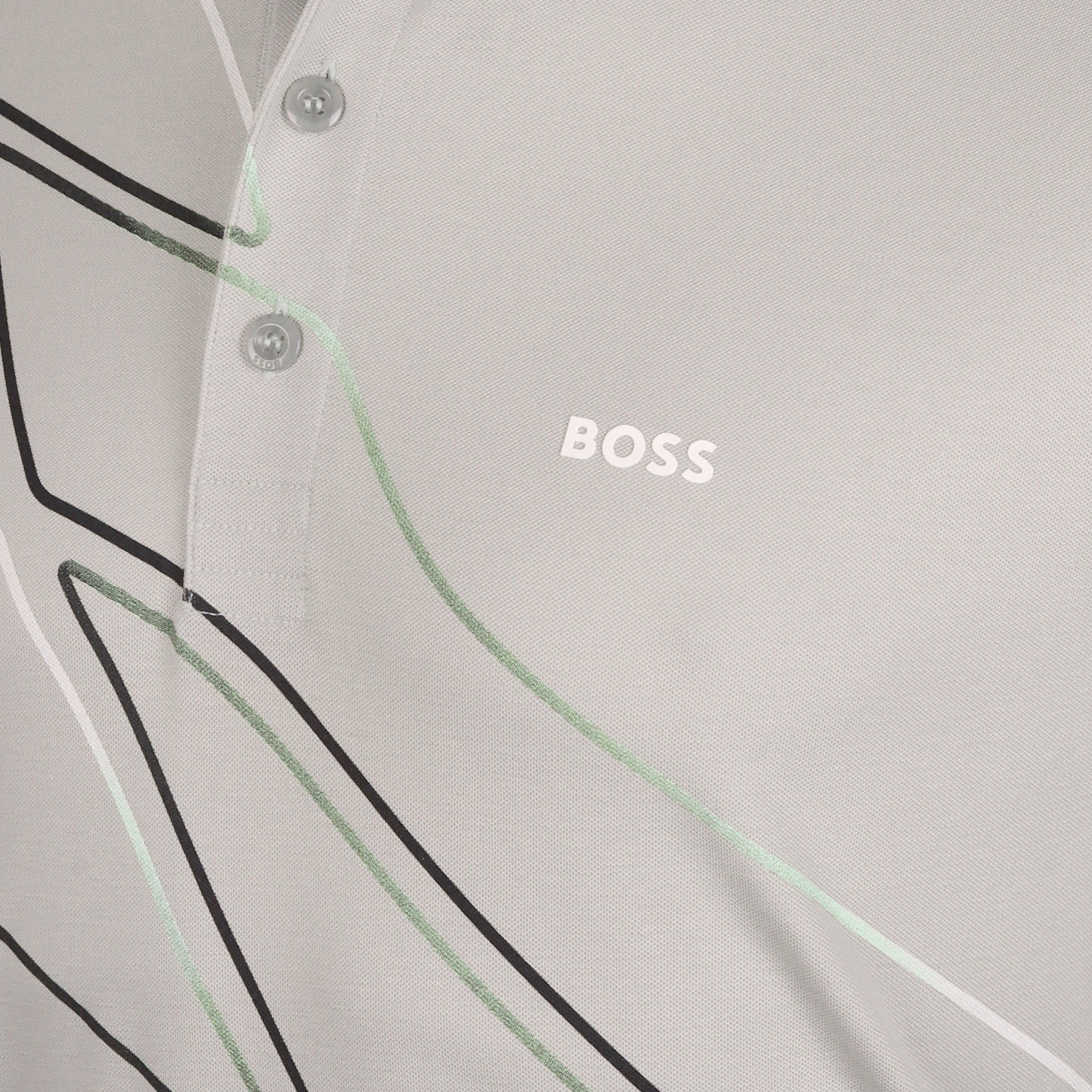 BOSS Paddy 3 Polo Shirt SU24 50512766 Stone Grey 052 | Function18 ...