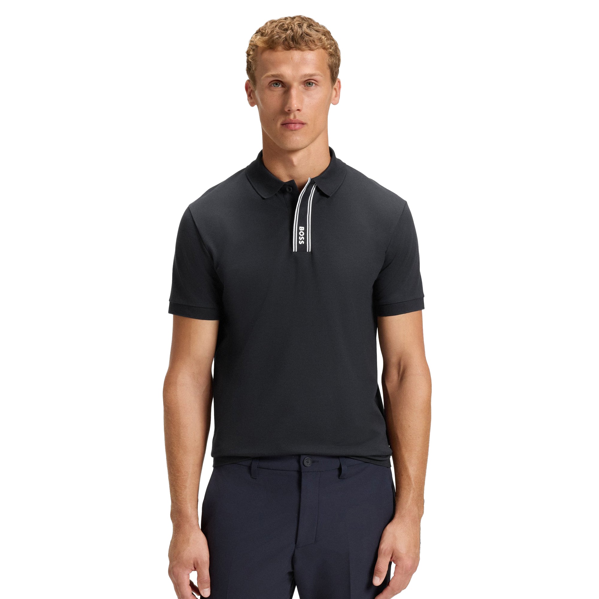 BOSS Paddy GOC Polo Shirt WI25 - Dark Blue 402 - 50549362-402 - Function18